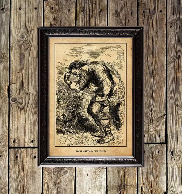 Giant Skrymir and Thor. 385. | Inspire Uplift