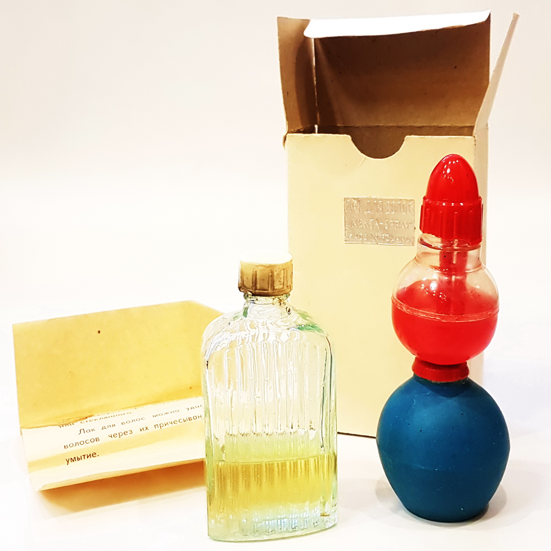 1960s Vintage Perfume Hairspray INEKTA-SPRAY | Inspire Uplift