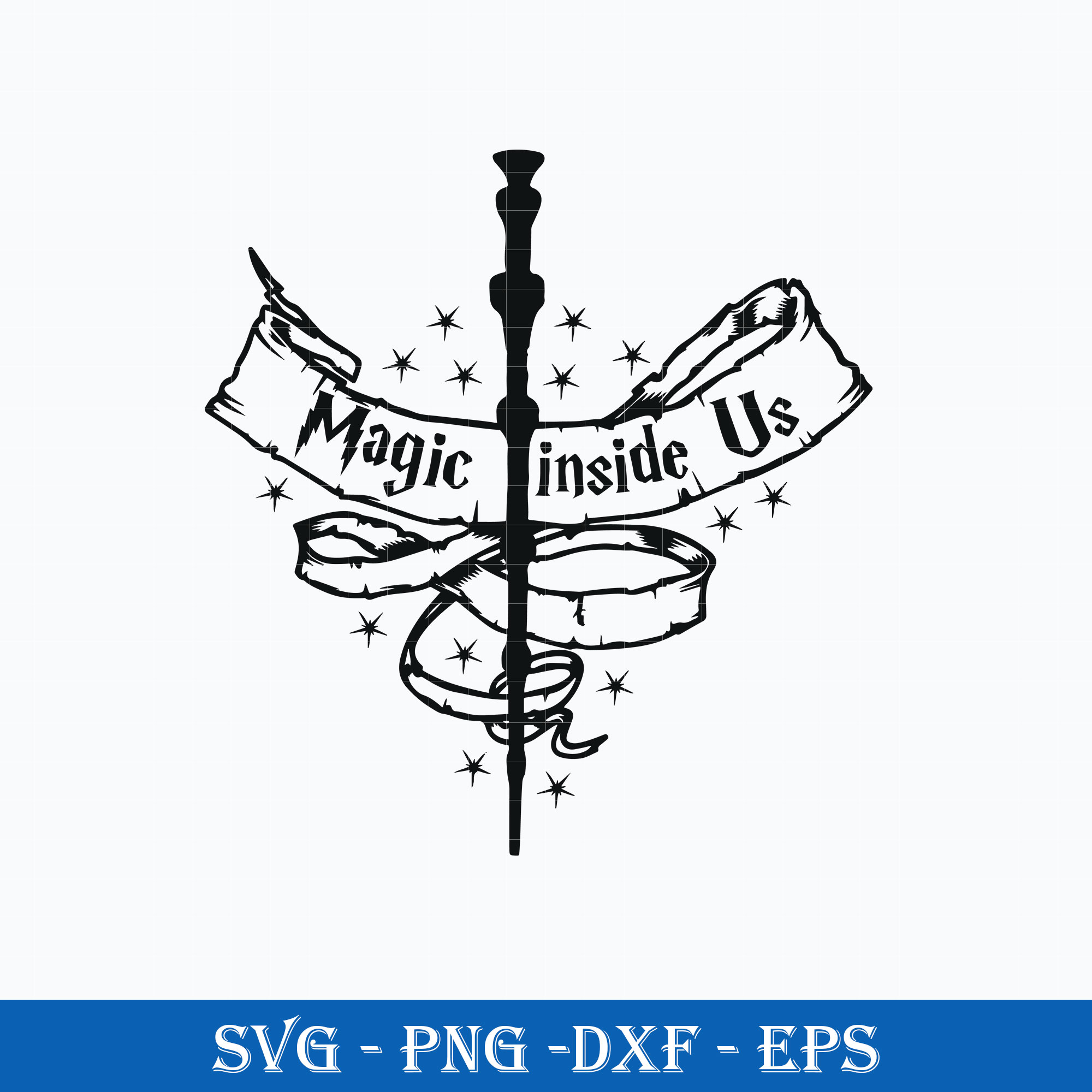 Magic Inside Us SVG, Magic SVG, Harry Potter SVG, Instant Do | Inspire ...