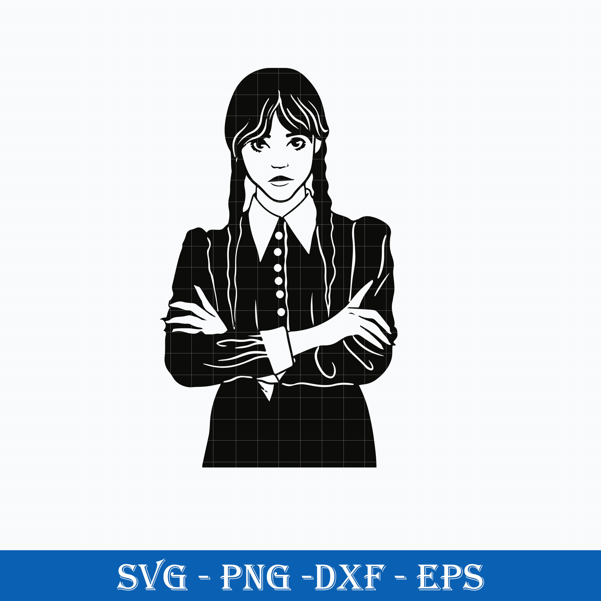 Wednesday Addams Dance Svg, Wednesday Addams Svg, Addams Family Svg | US