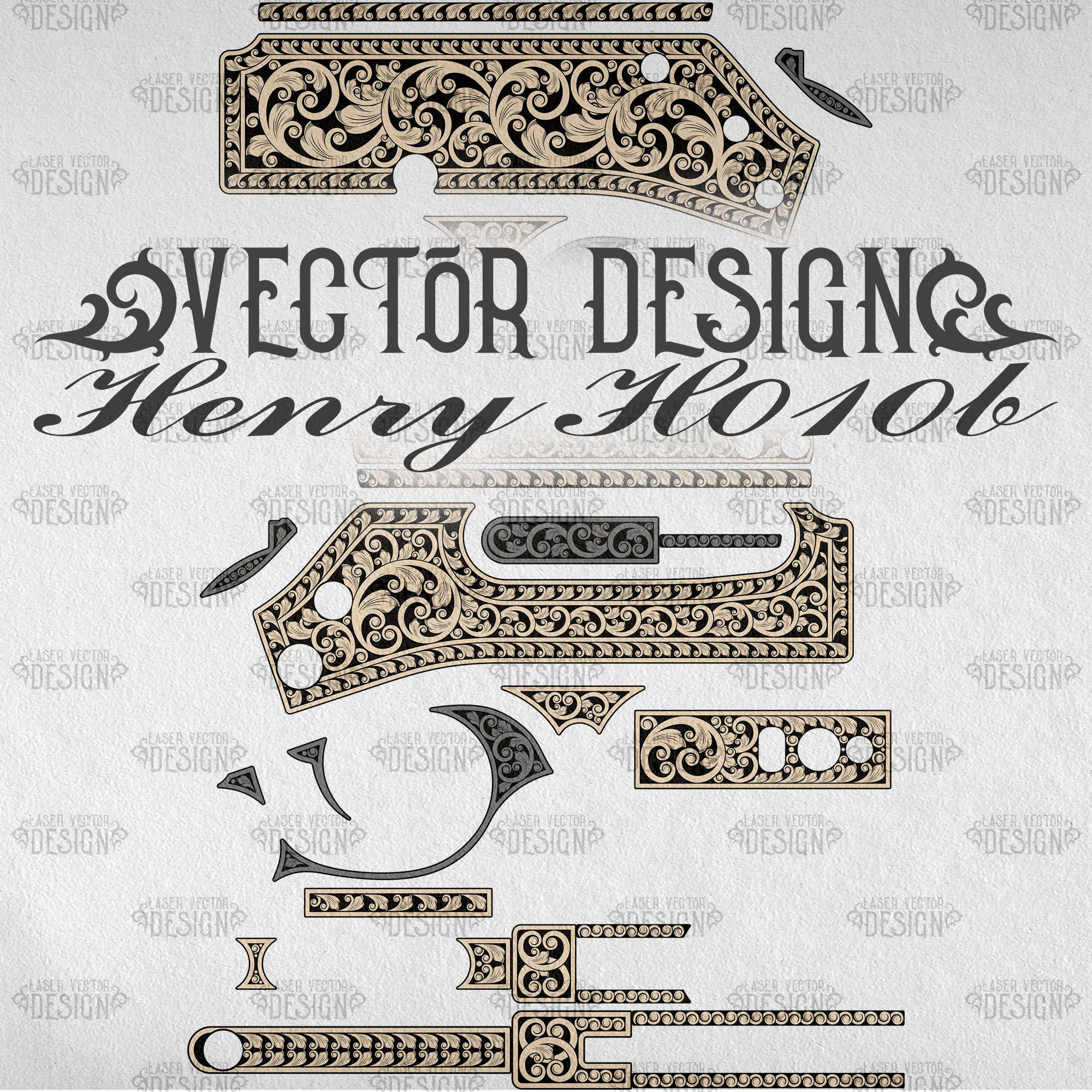 VECTOR DESIGN Henry H010b Scrollwork 1 - Inspire Uplift