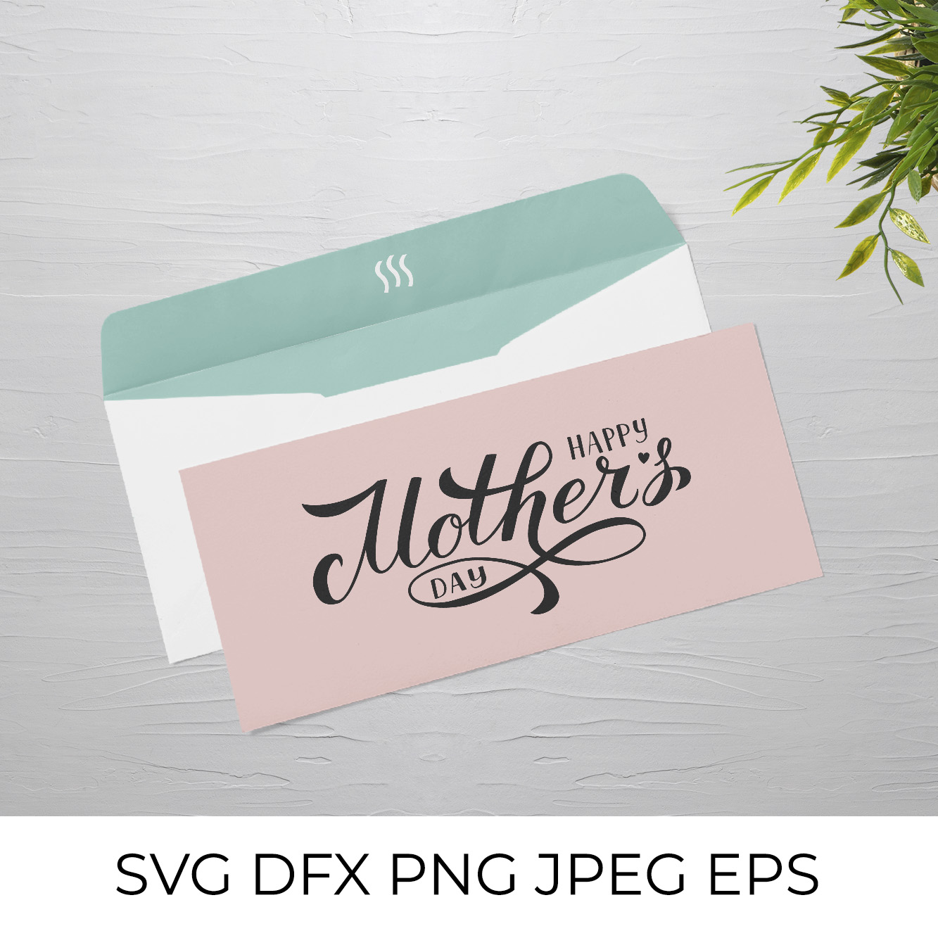 Happy Mothers Day calligraphy lettering SVG | Inspire Uplift