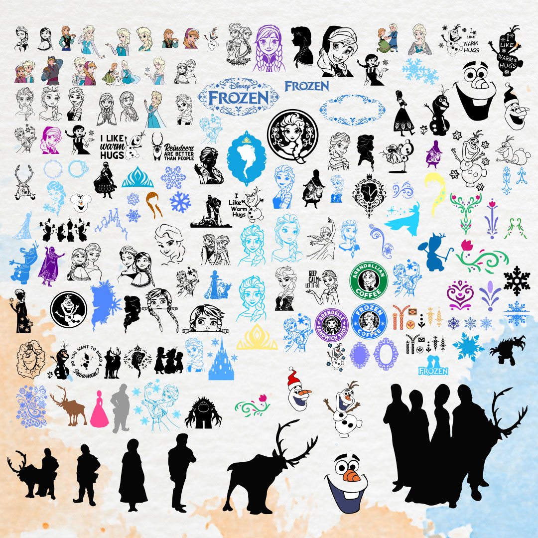 Frozen SVG, Frozen Clipart, Frozen png, Frozen birthday imag - Inspire ...