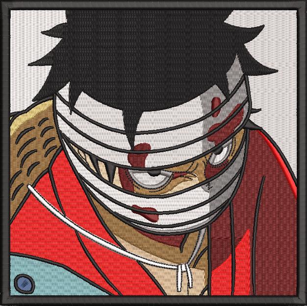 Monkey D Luffy Embroidery Design File/Anime Embroidery Desig - Inspire ...