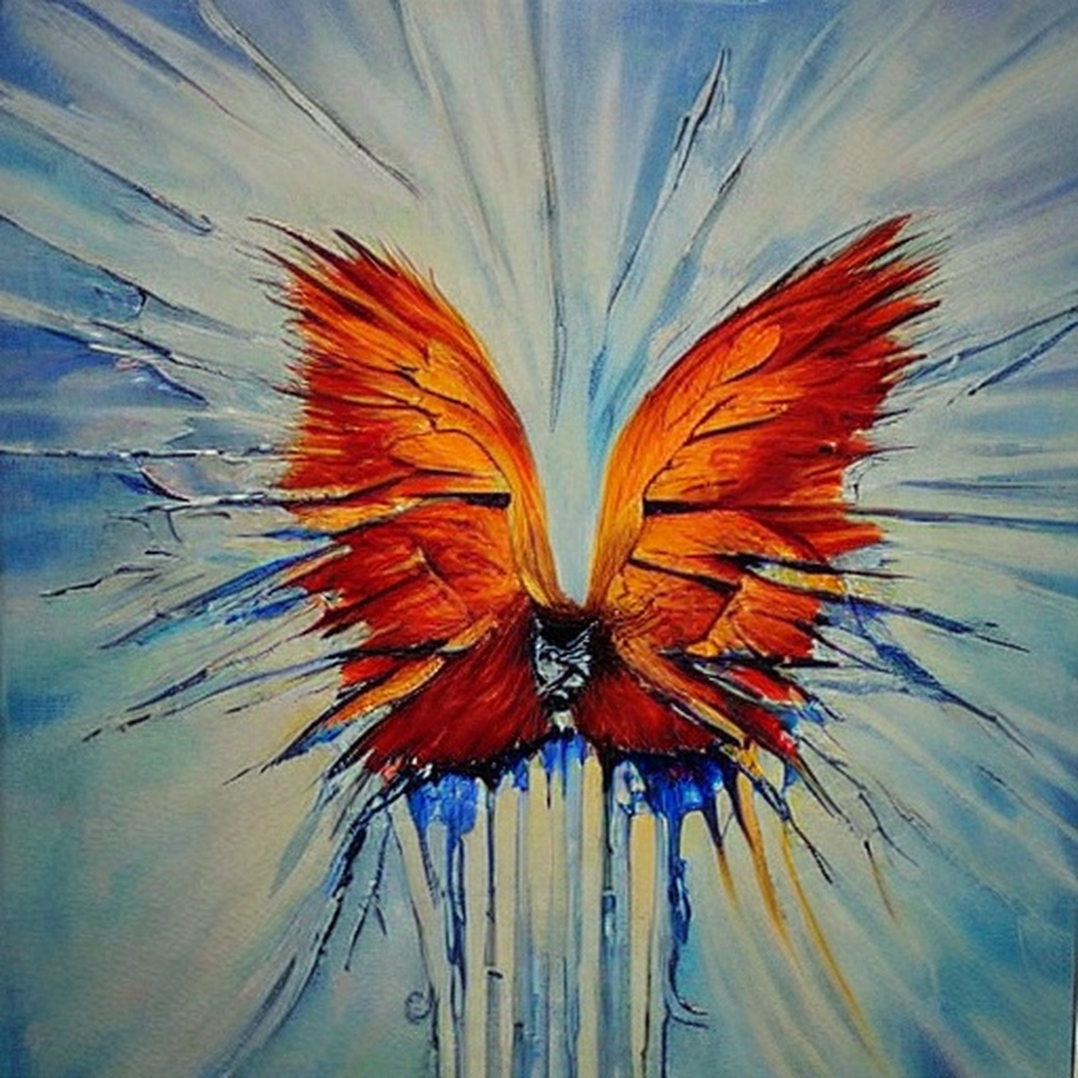 A beautiful butterfly bird - Inspire Uplift
