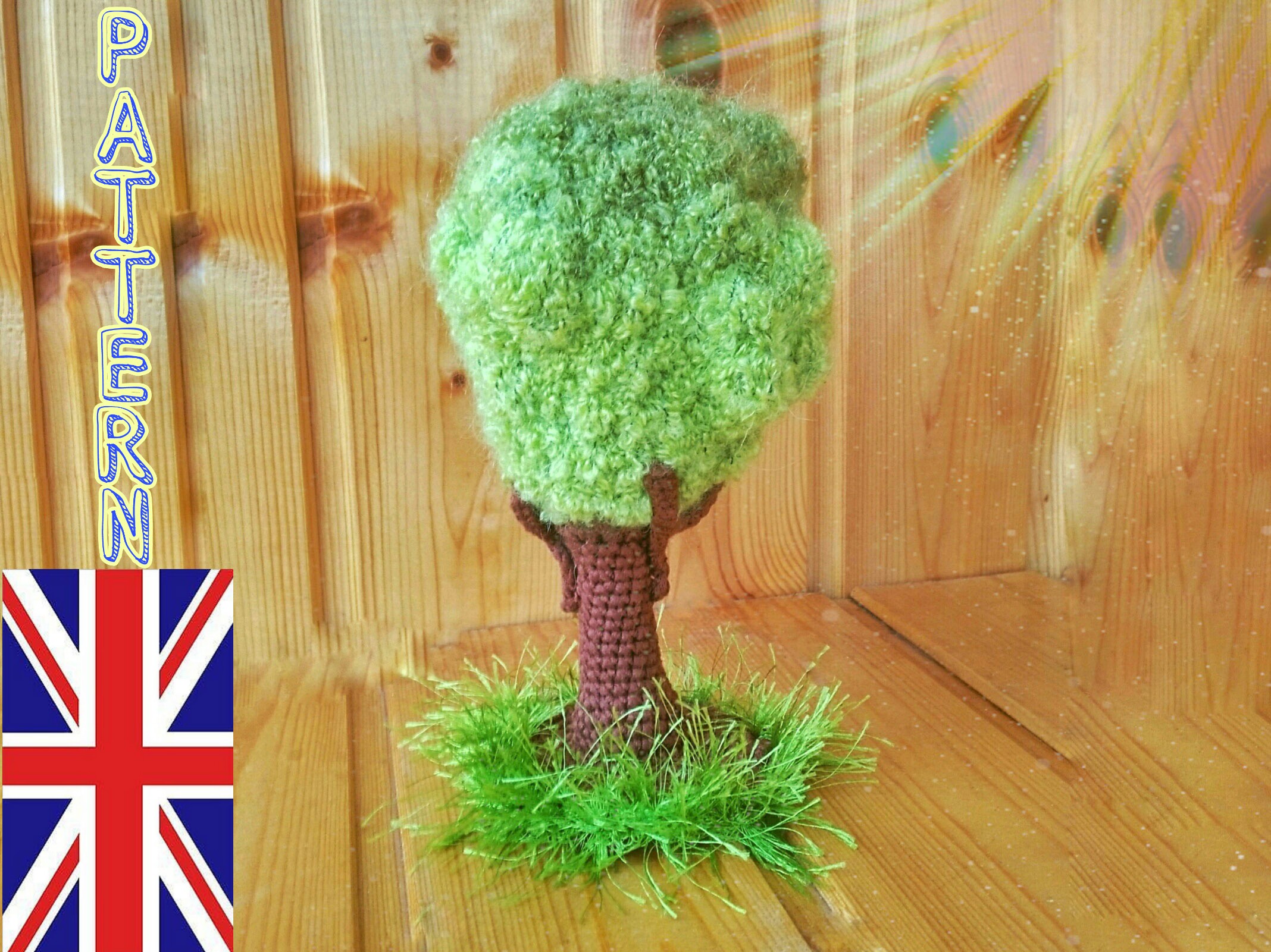 Crochet Pattern amigurumi tree English PDF | Inspire Uplift