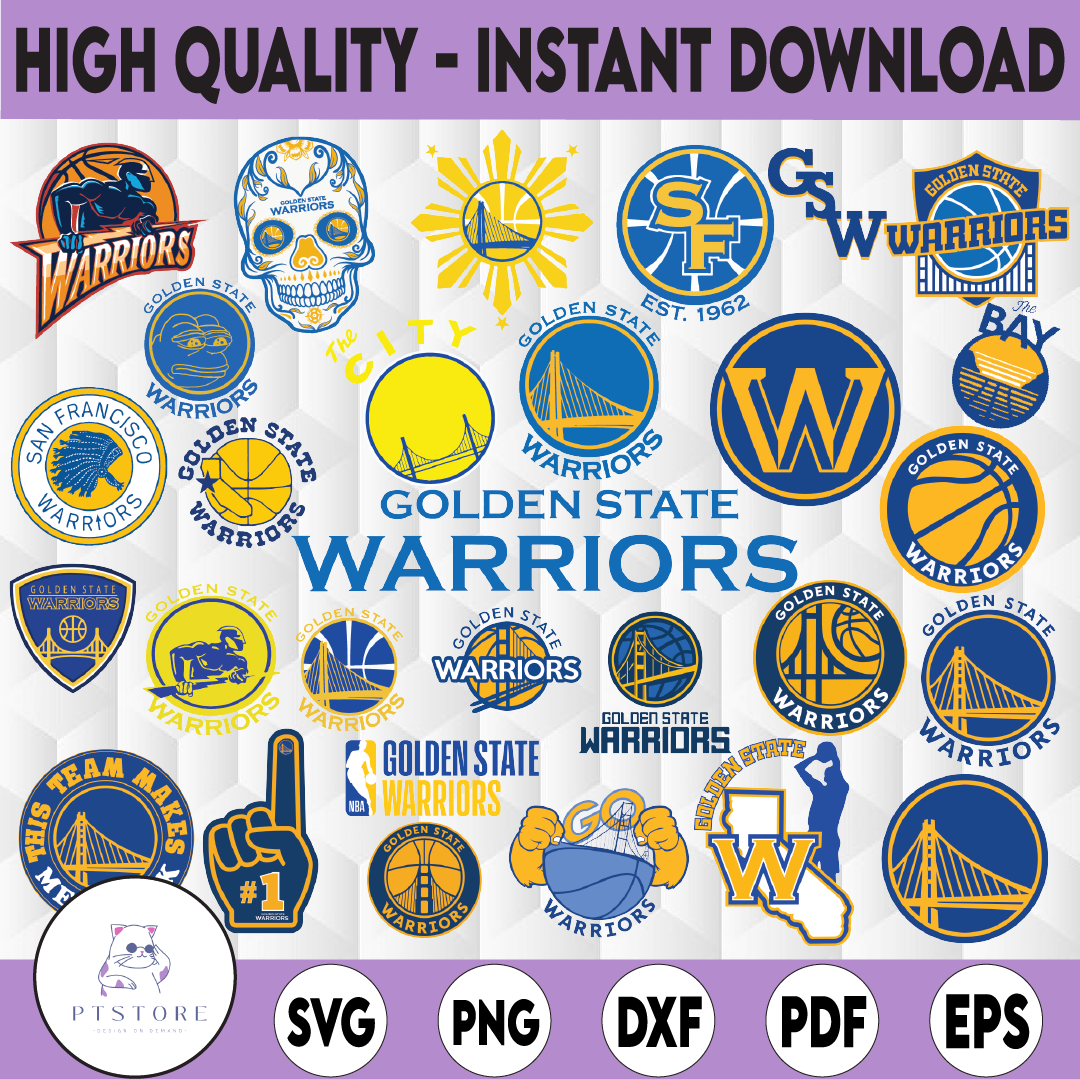 29 Files NBA Logo Golden State Warriors Svg Files, Basketbal | Inspire ...