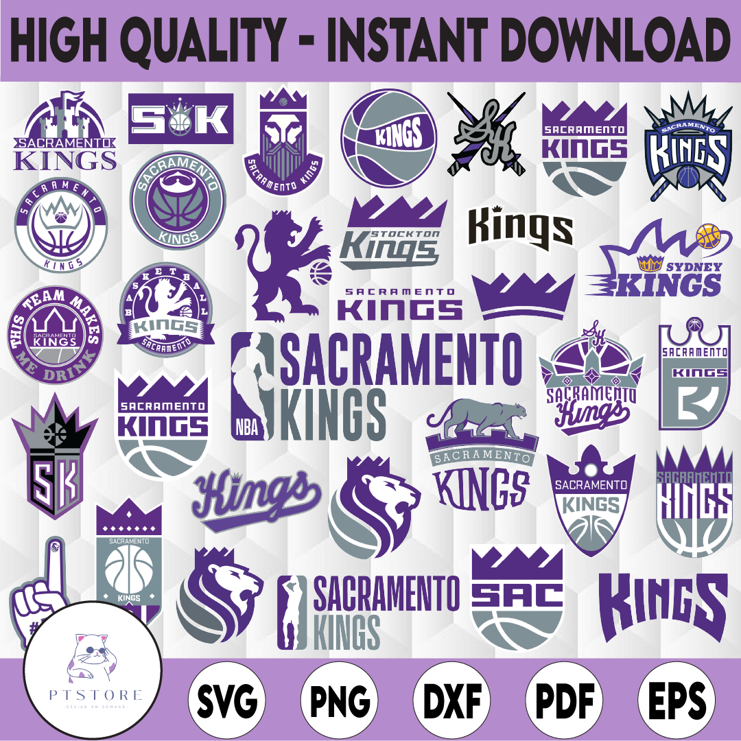 34 Files Sacramento Kings svg, NBA teams logo bundle svg, Ba | Inspire ...