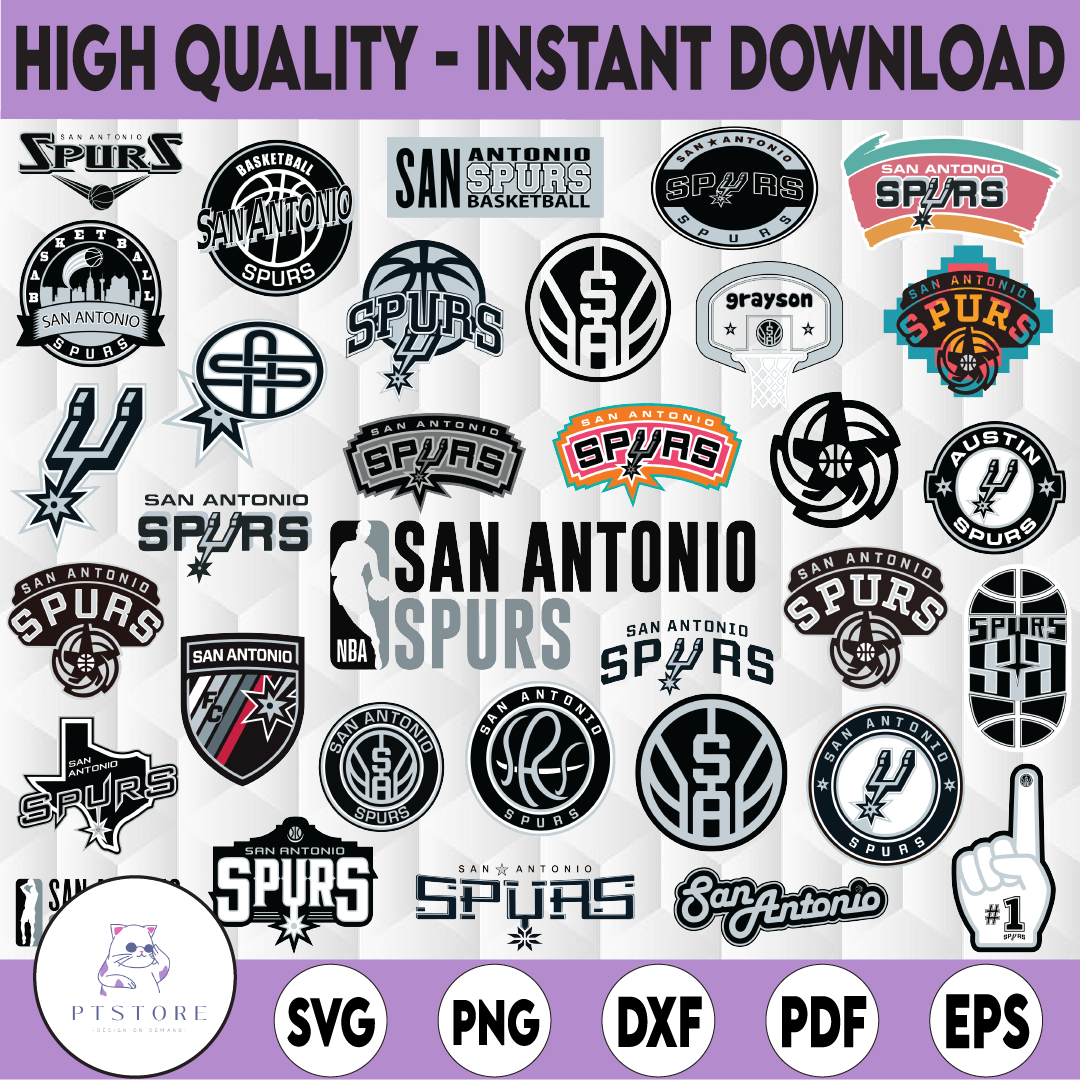 35 Files San Antonio Spurs SVG, NBA teams logo bundle svg, B | Inspire ...