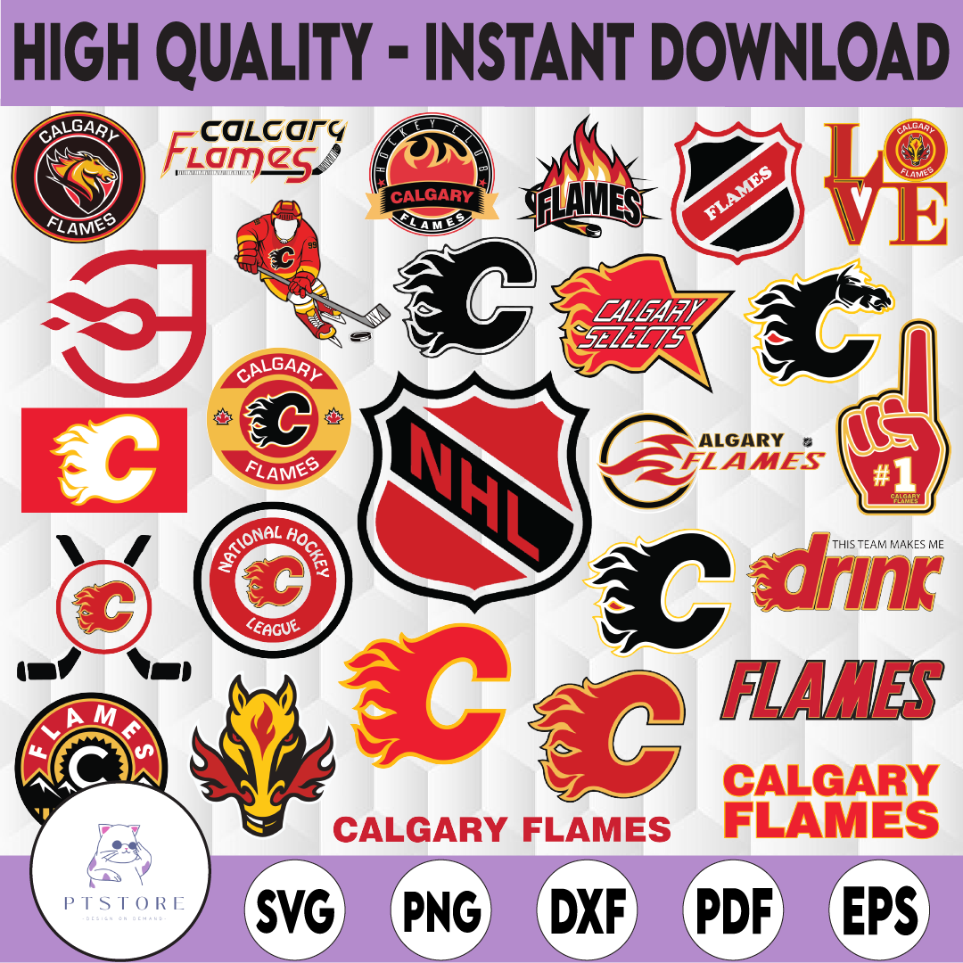 Calgary Flames Logo Png, Transparent Png , Transparent Png Image