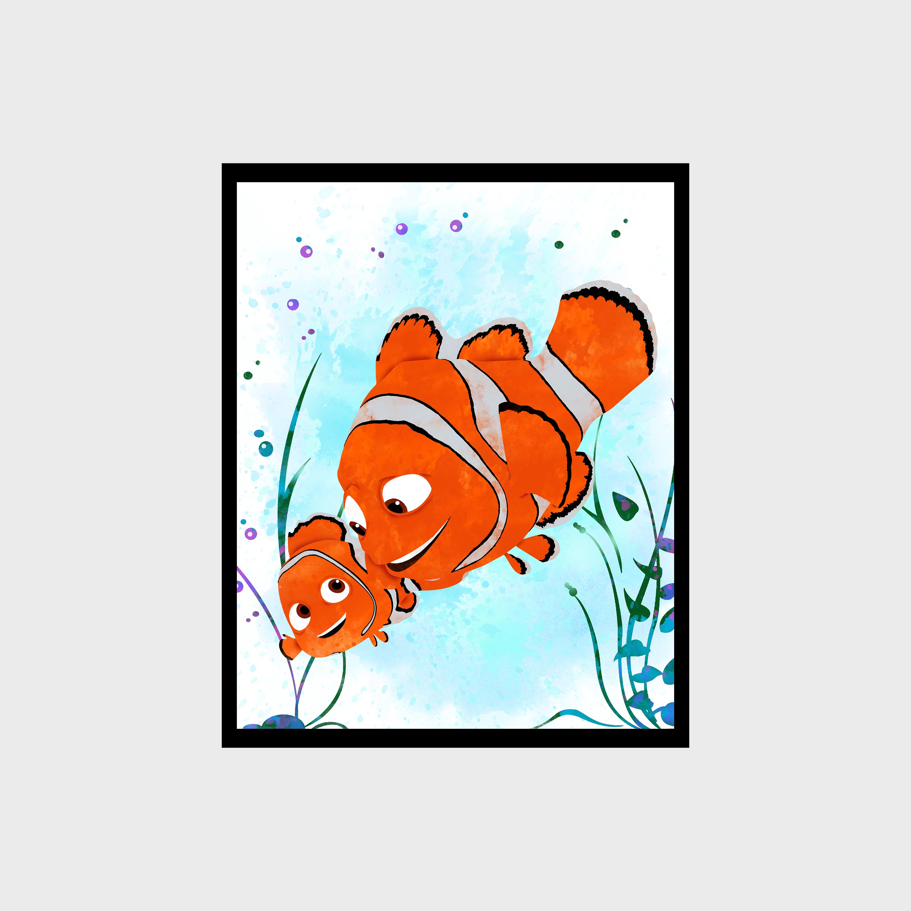 Finding Nemo Disney Art Print Digital Files decor nursery ro - Inspire ...