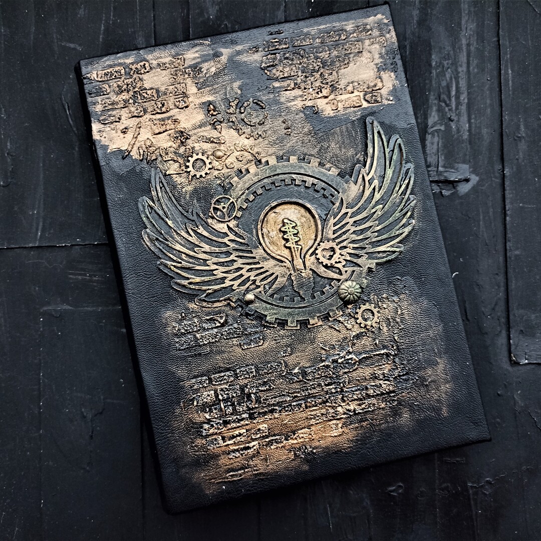Steampunk journal for sale Handmade steampunk journal Gothic - Inspire ...