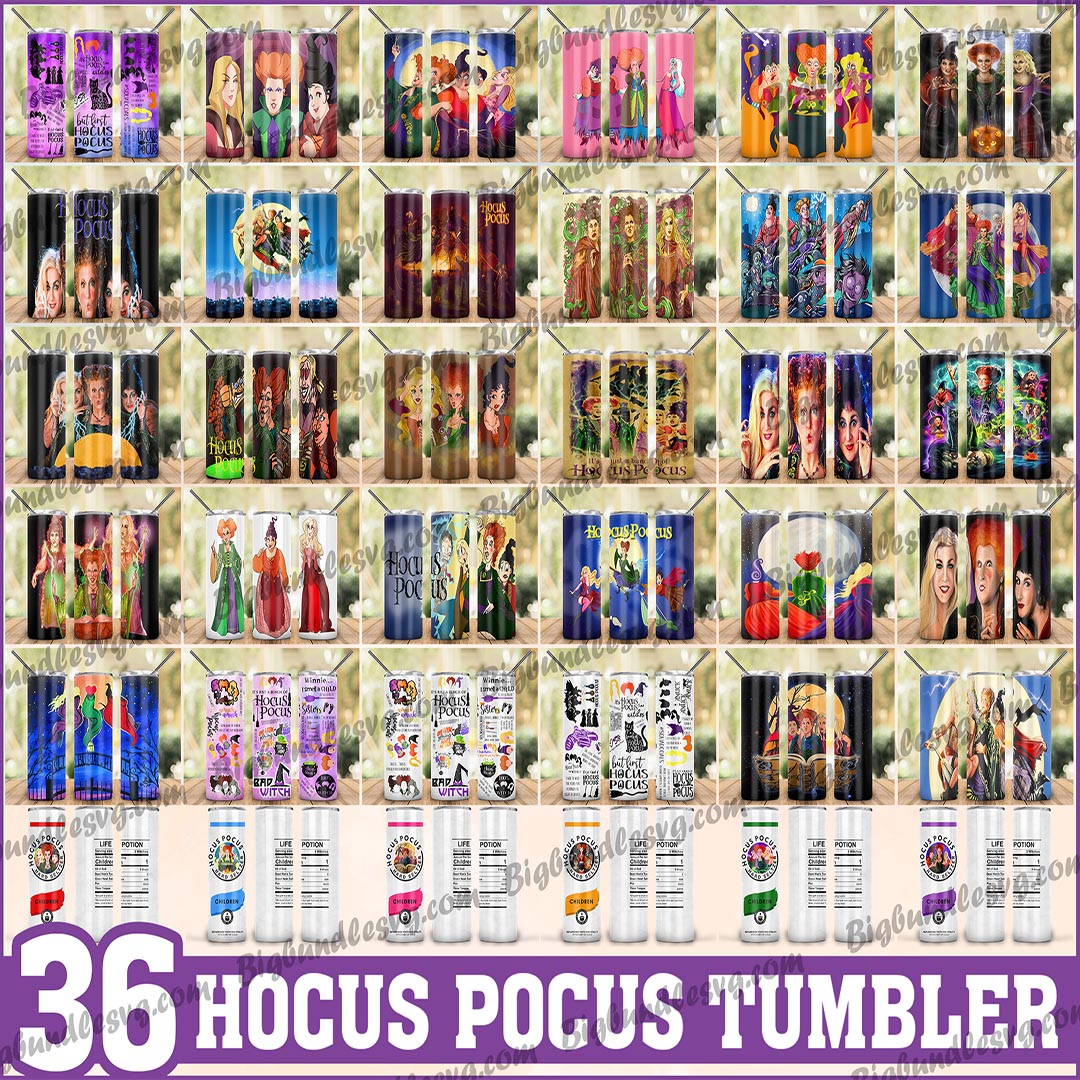 Hocus pocus Tumbler, hocus pocus PNG, Tumbler design, Digita | Inspire ...