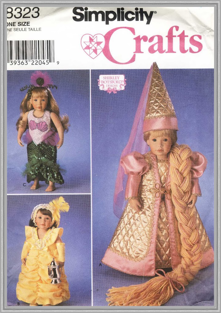 Digital - Vintage Dolls 18" Sewing Pattern - Wardrobe Clothe | Inspire ...