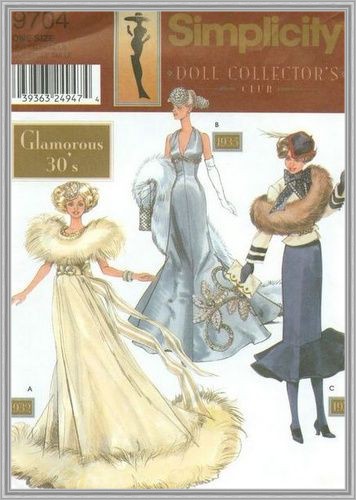 Digital - Vintage Simplicity 9704 Barbie Sewing Pattern - Wa - Inspire ...