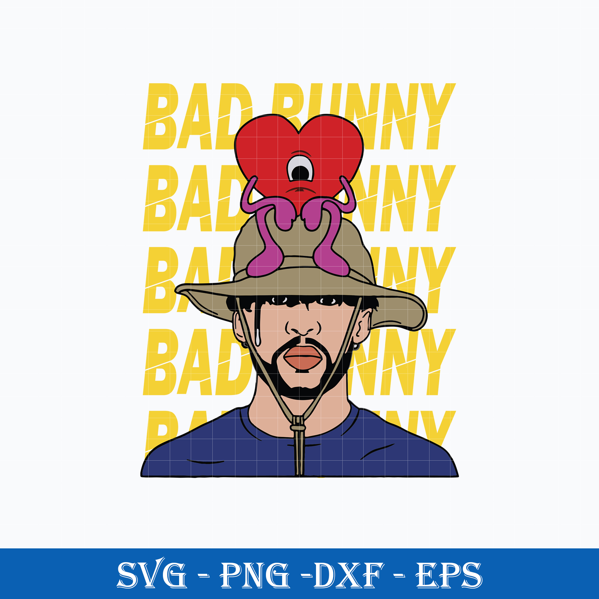 Bad Bunny Clipart | Inspire Uplift