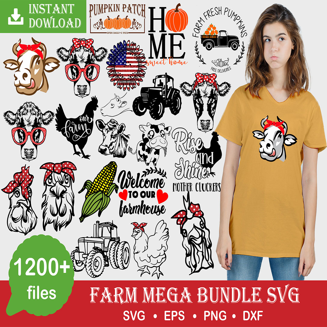 Farm Life SVG Bundle, Farm svg Bundle, Farmhouse Quotes svg, | Inspire ...