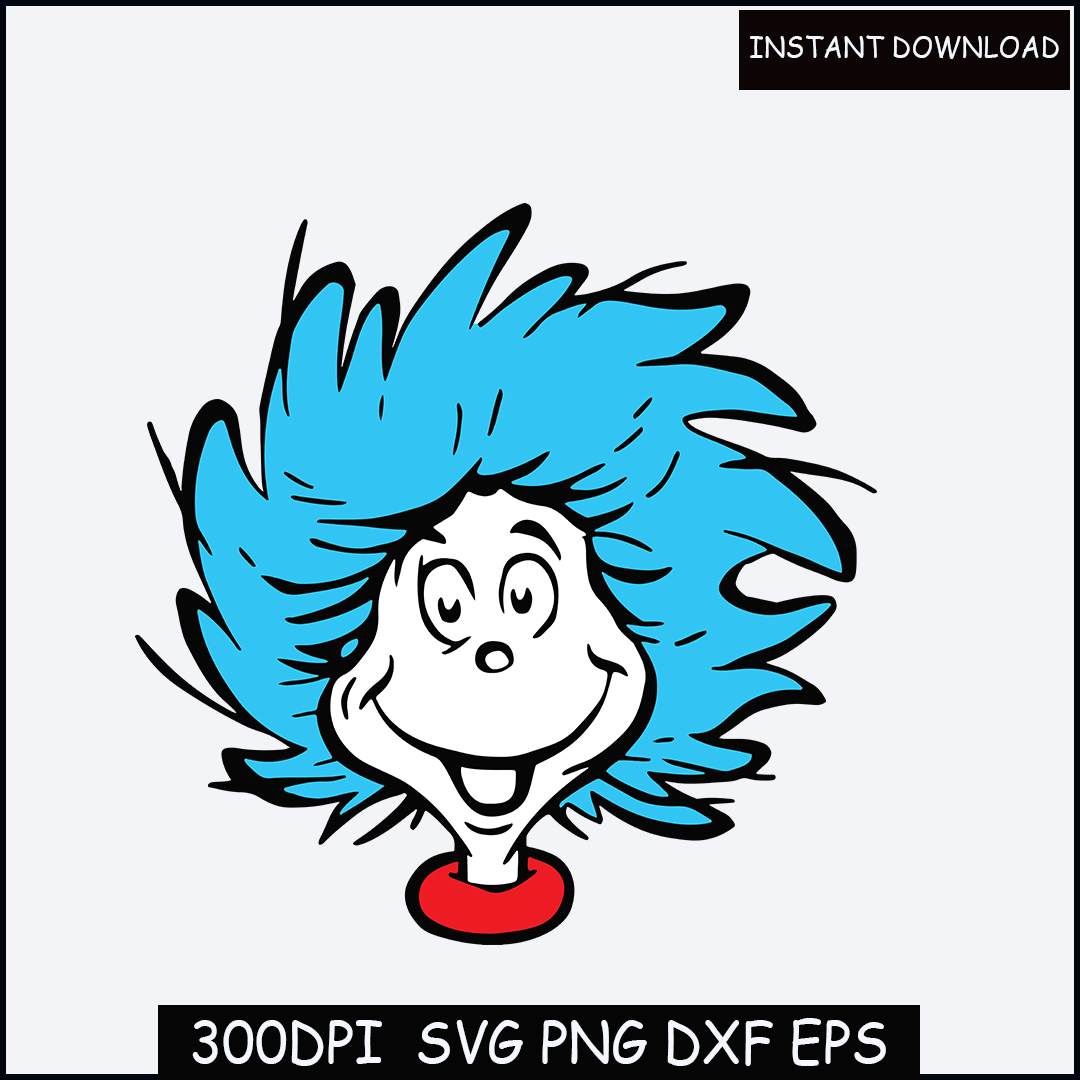 Dr Seuss Smile Bundle Svg, Dr Seuss Svg, Cat In The Hat Svg, | Inspire ...
