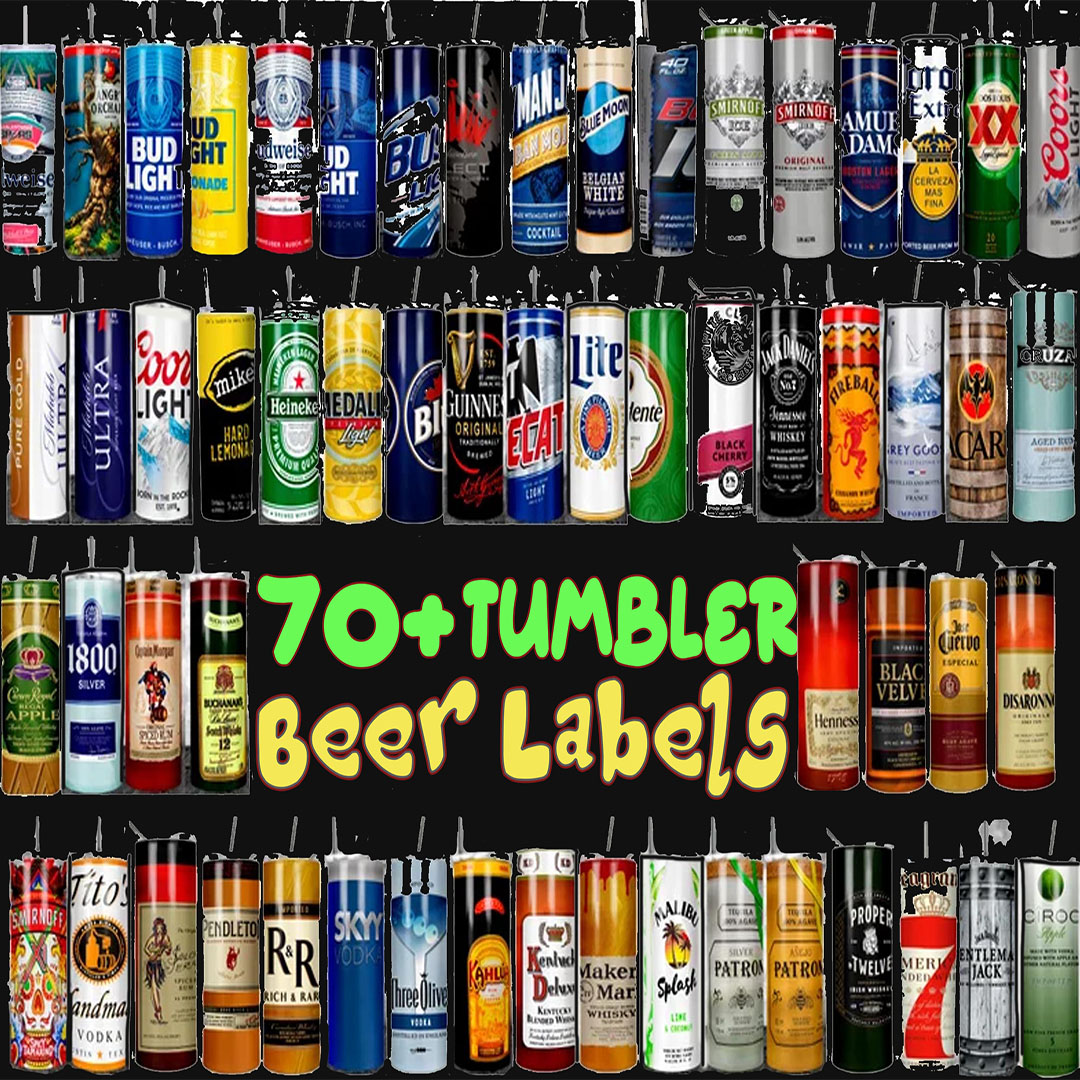 Beer Liquor Tumbler Bundle Straight Designs Sublimation W | Inspire Uplift