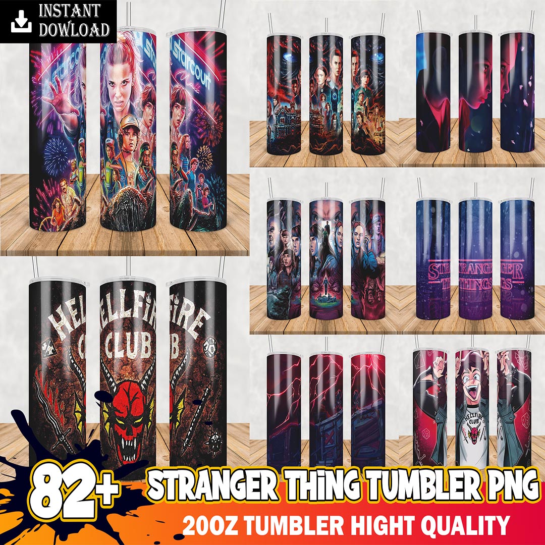 82 Stranger Things Tumbler Bundle, Stranger Things tumbler f - Inspire ...
