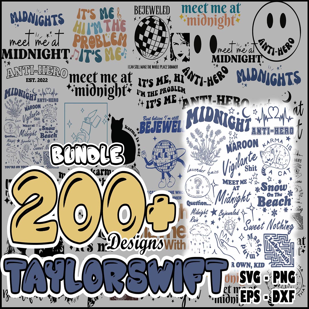 Midnights svg, Midnights TS png, TS Midnights Album, Taylor - Inspire ...