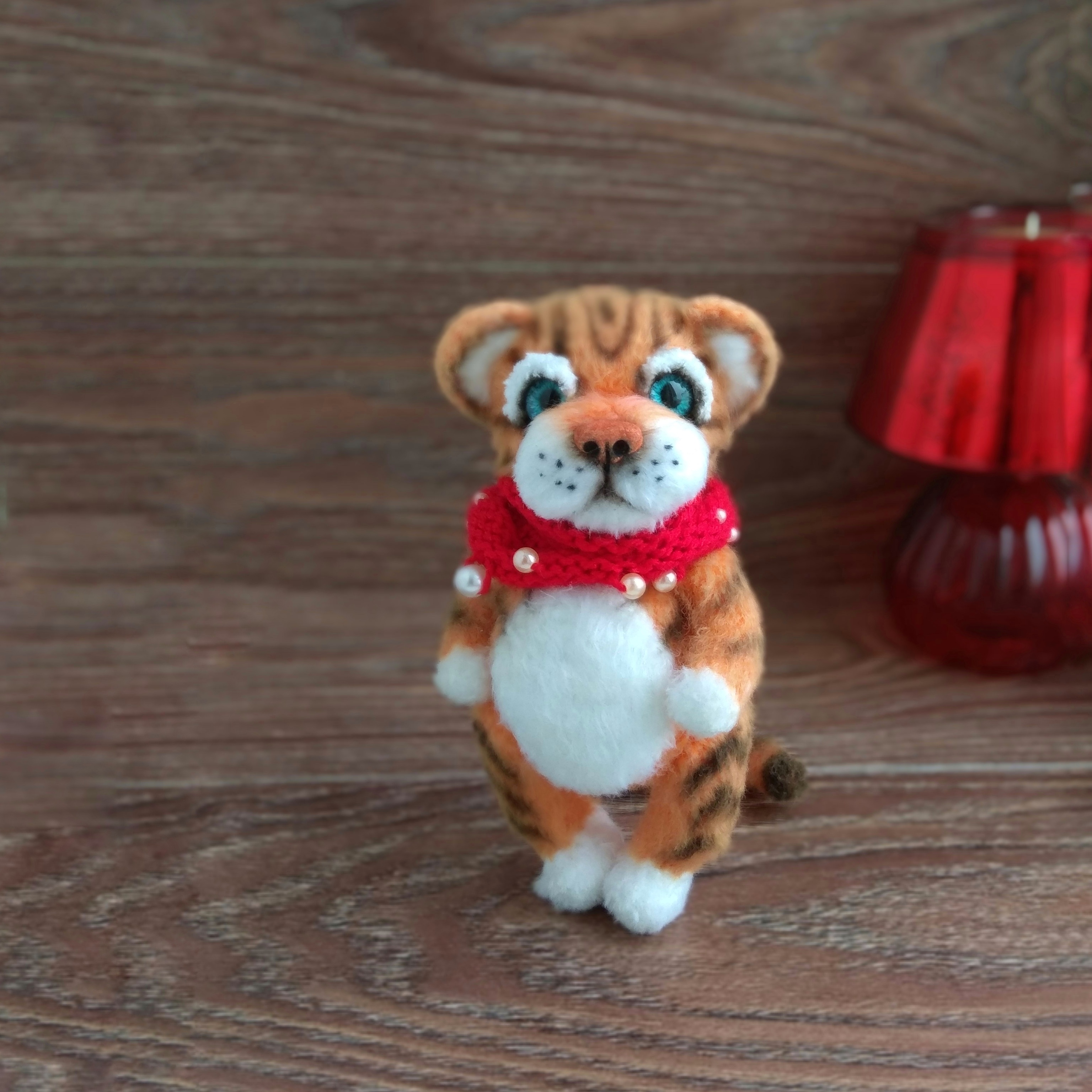 Crocheted tiger Handmade Hobbes Stuffed tiger Handmade tiger | Inspire ...