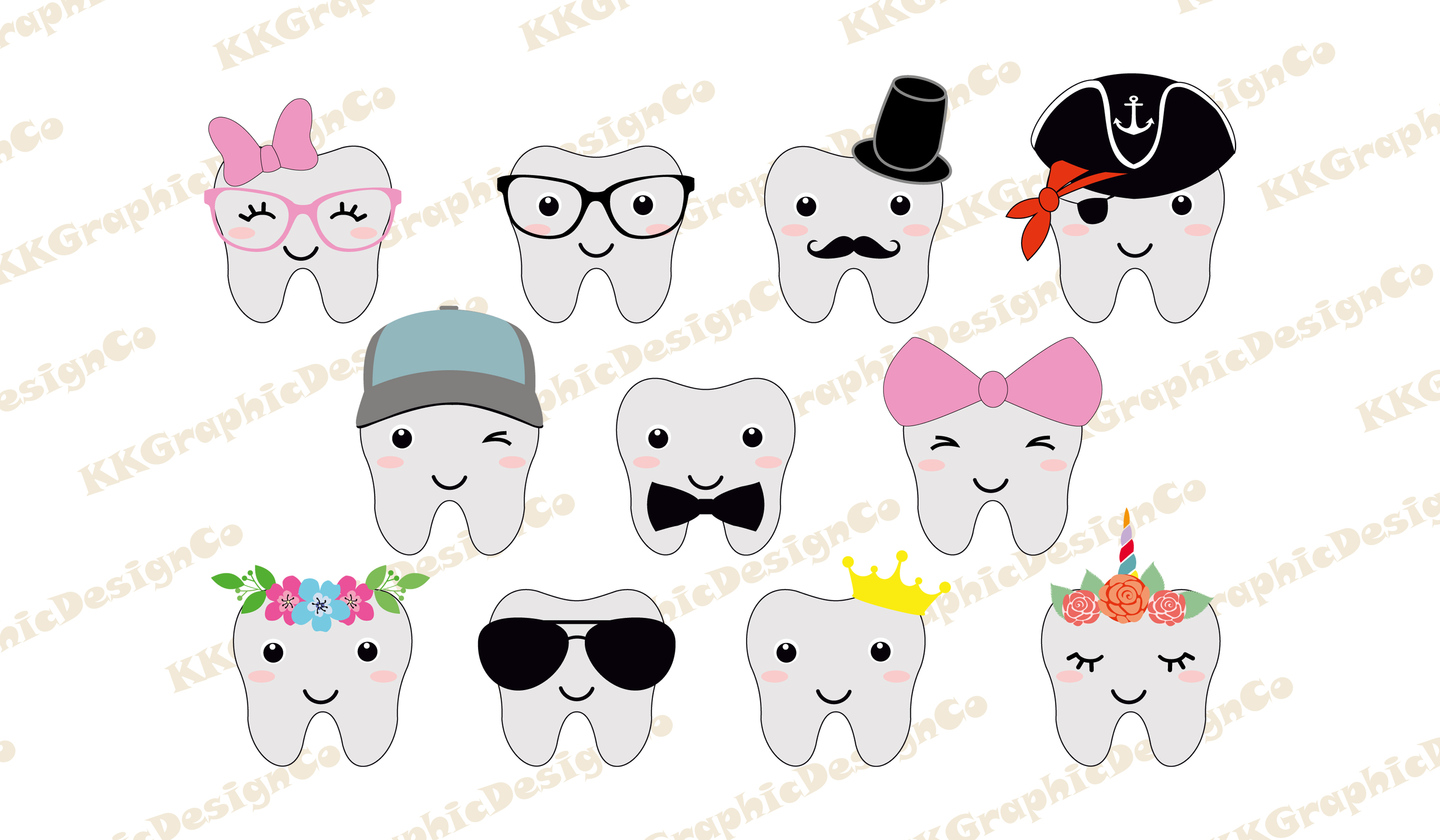Tooth bundle svg Tooth clipart Tooth svg Dentist svg Tooth f | Inspire ...