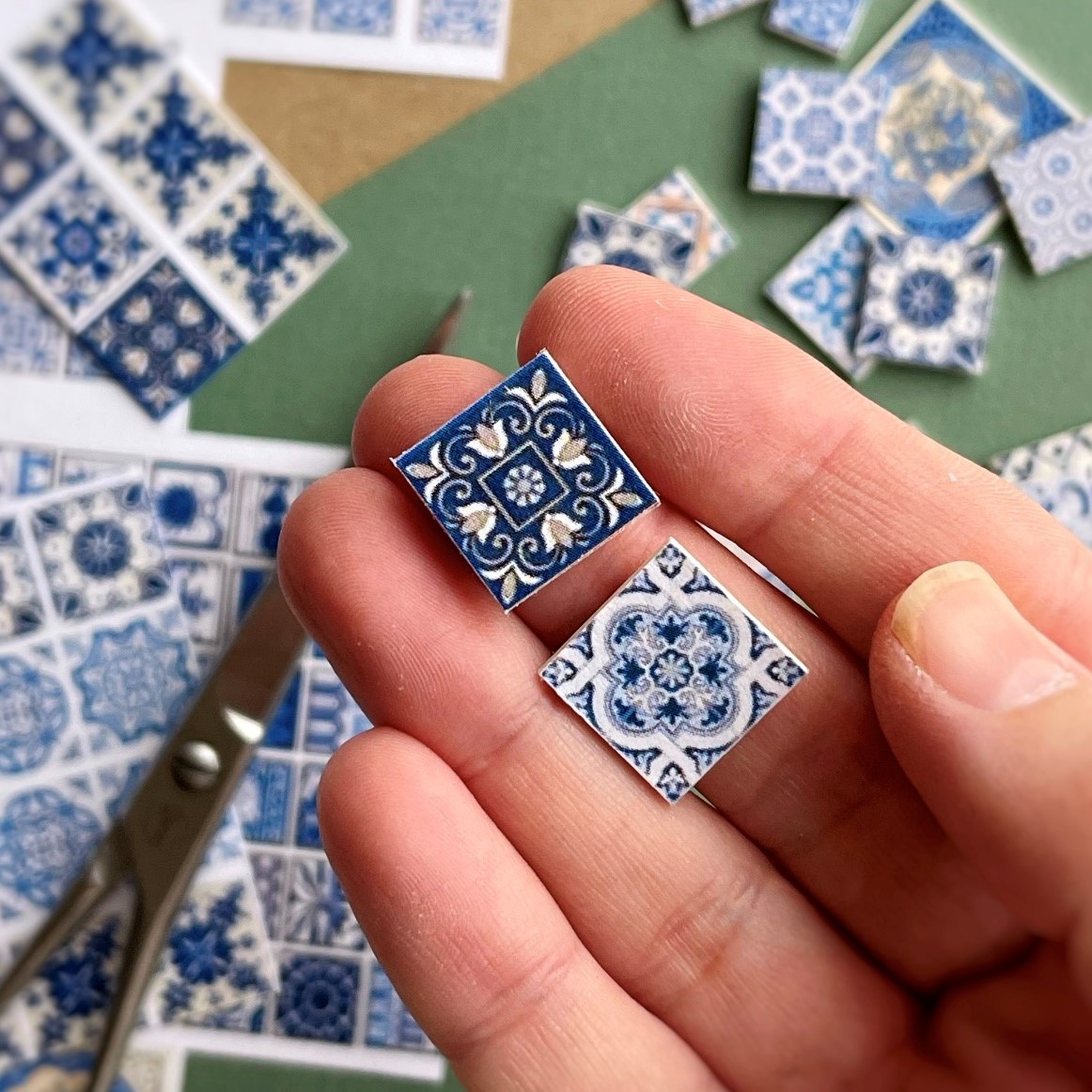 Miniature tile for printing, miniatures, dollhouse, decor. D - Inspire ...