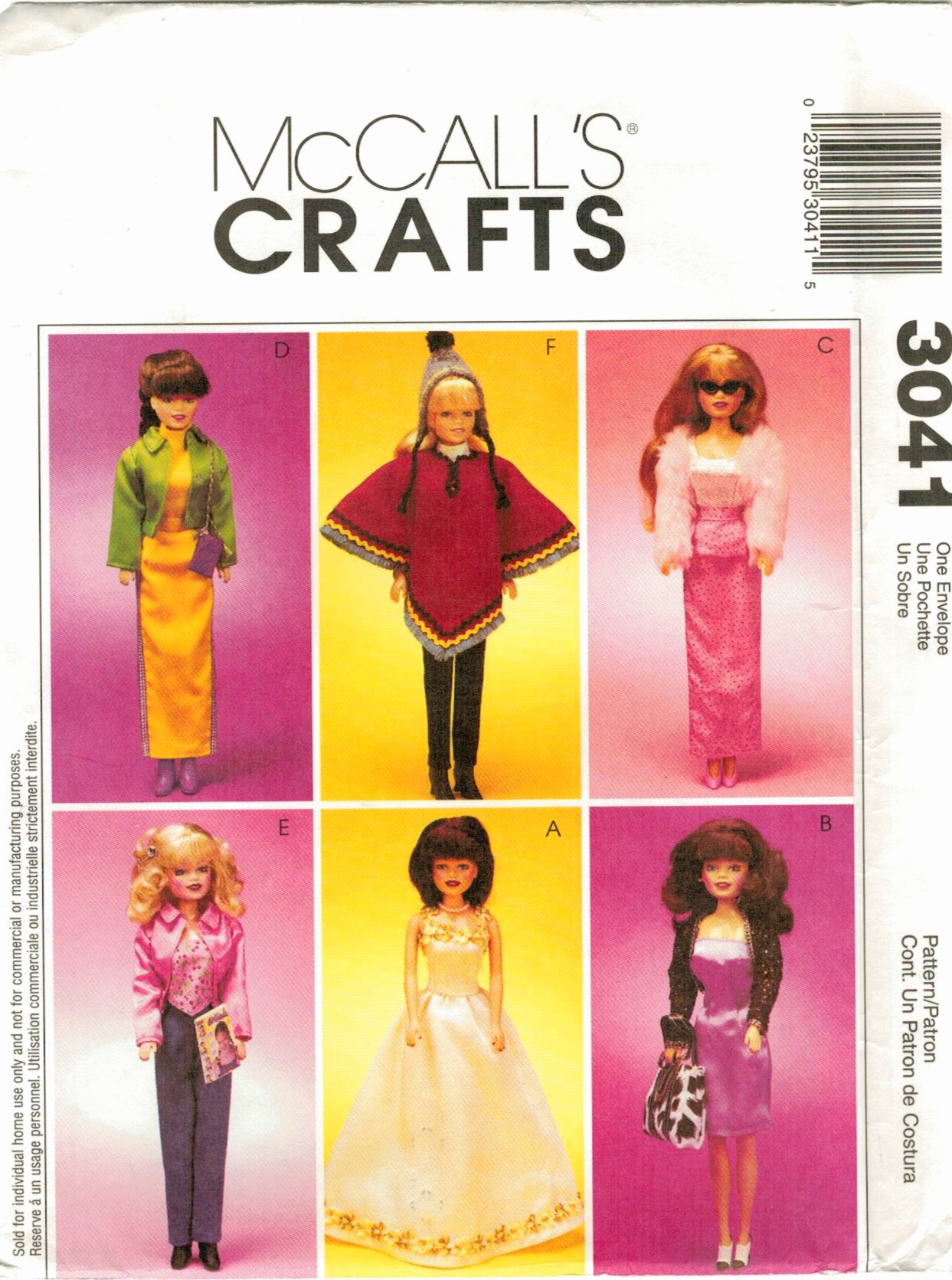 Digital Vintage Sewing Patterns MC Calls 3041 Clothes for Ba | Inspire ...