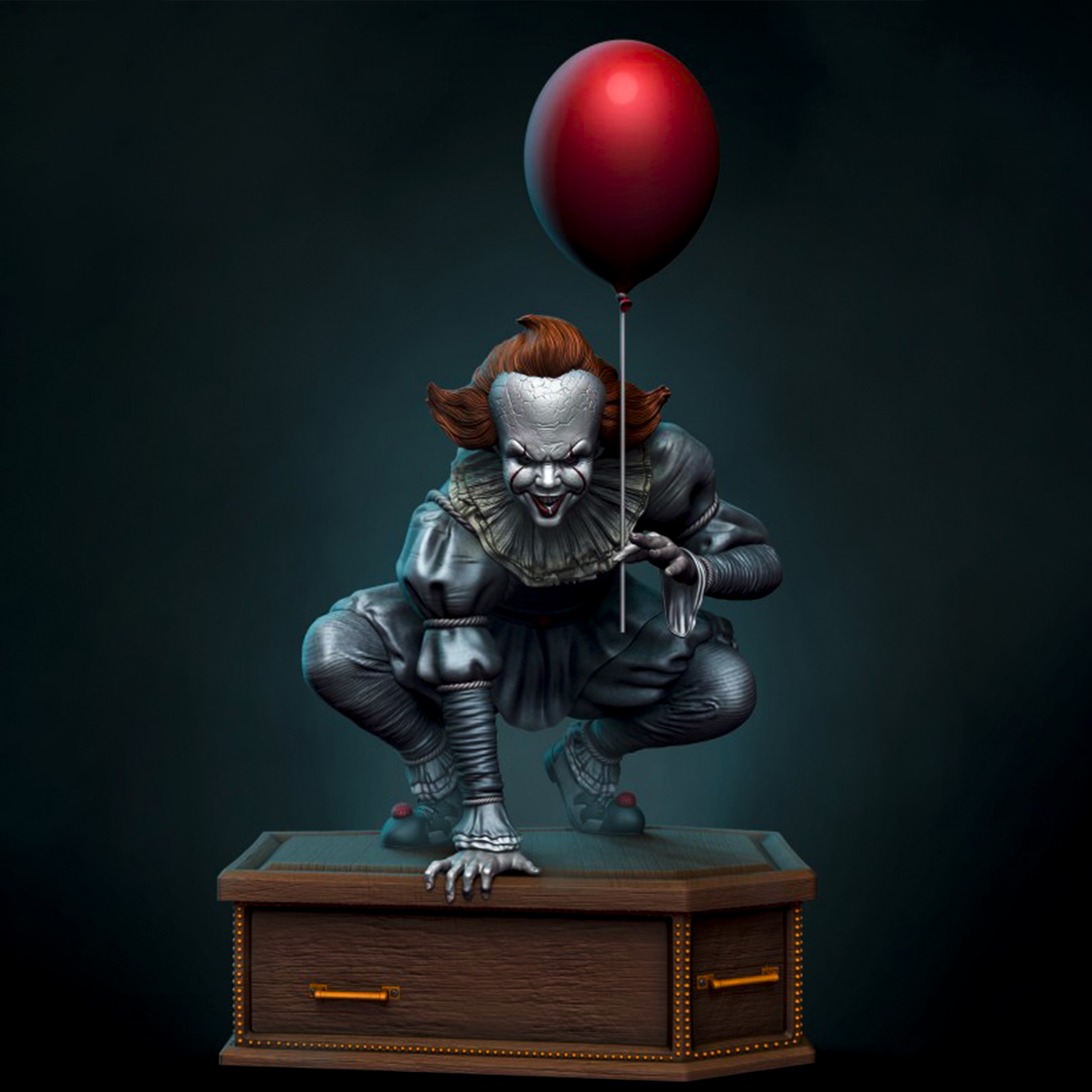 3D model fo 3D print Horror Character STL File | Inspire Uplift