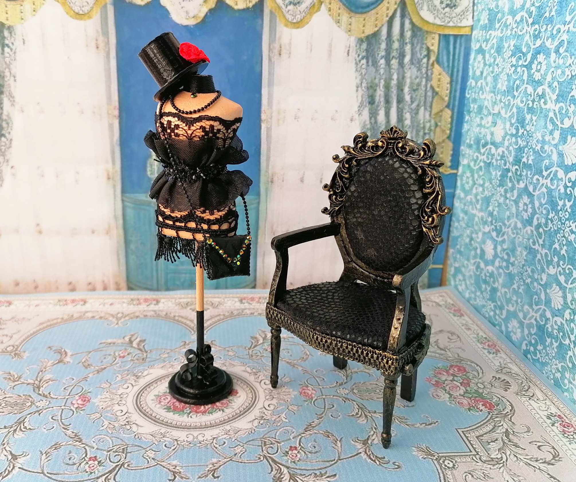 Dollhouse mannequin. 1:12. Puppet mannequin.Handmade. | Inspire Uplift