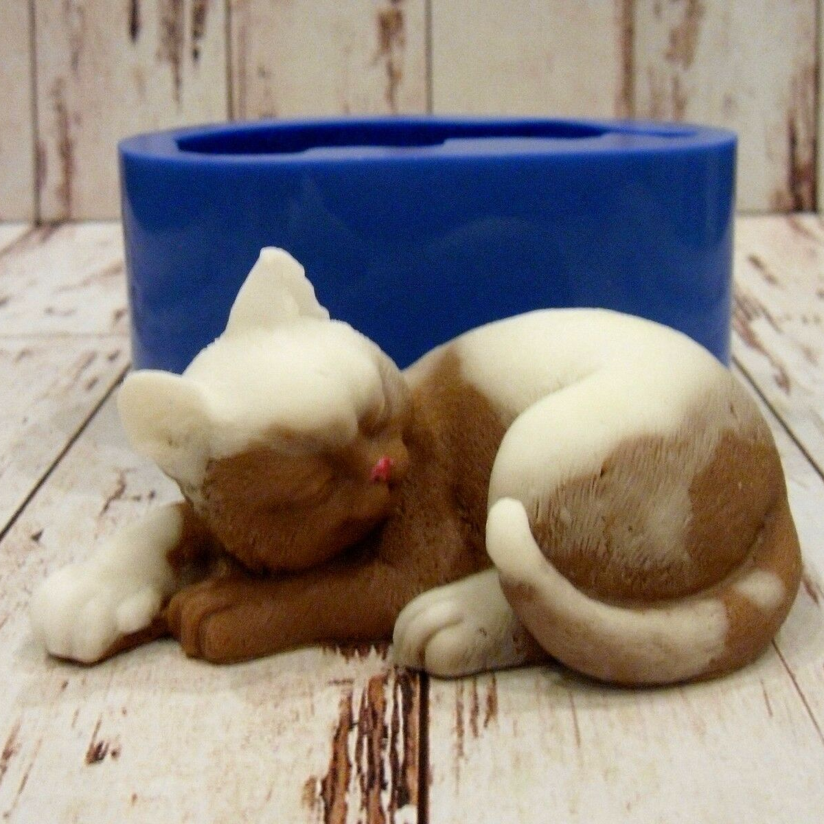 Sleeping cat- silicone mold | Inspire Uplift