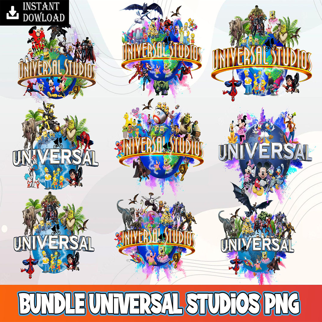 Universal Studio Png, Family Vacation 2022 Png, Universal St - Inspire ...