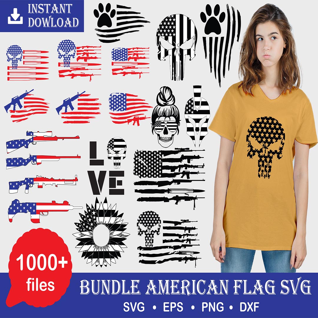 1000 American flag bundles svg-png, american clipart , ameri - Inspire ...