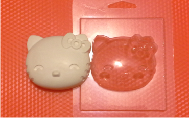 Hello Kitty 1 - plastic mold - Inspire Uplift