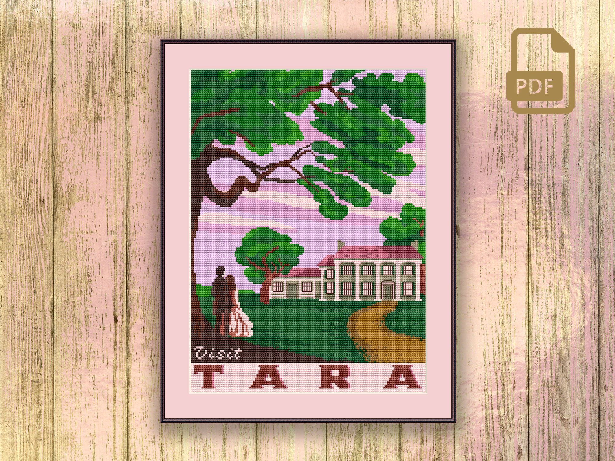 Welcome to Tara Cross Stitch Pattern #tv_052 - Inspire Uplift