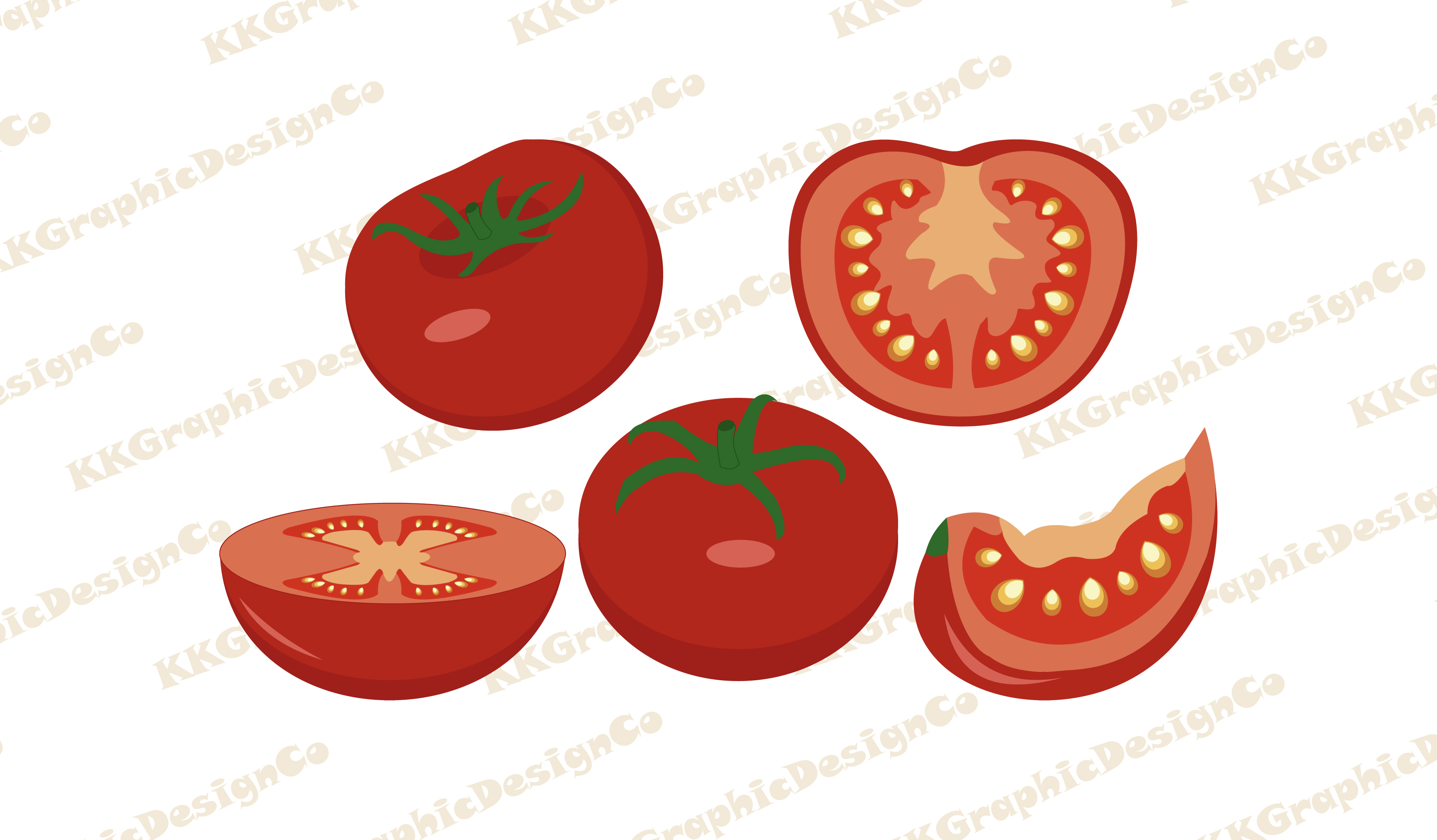 Tomato clipart Vegetable svg Vegetables svg Fruit svg Garden | Inspire ...