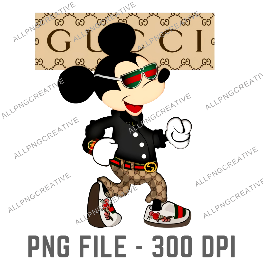 Disney Mouse PNG file, Mouse Gold Glitter, Clubhouse Sublima | Inspire ...