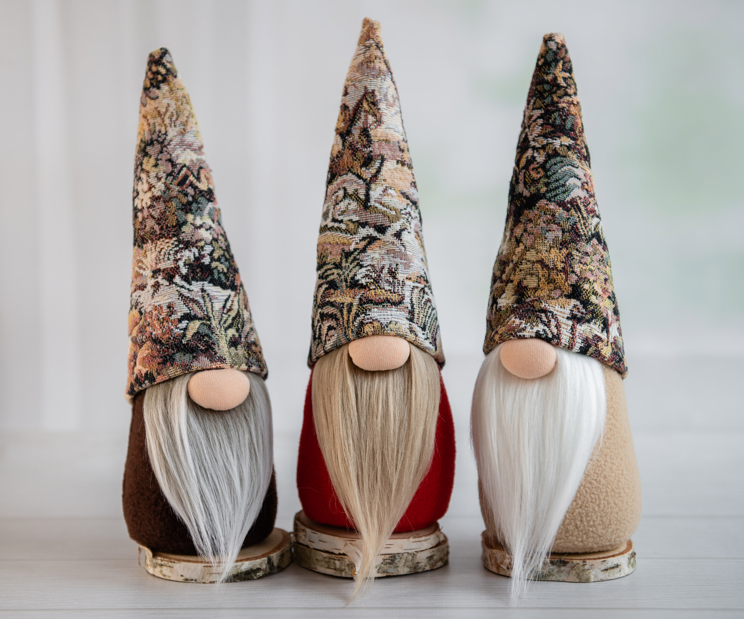 Scandinavian felt gnomes, swedish gnomes tomte, textile gnom - Inspire ...