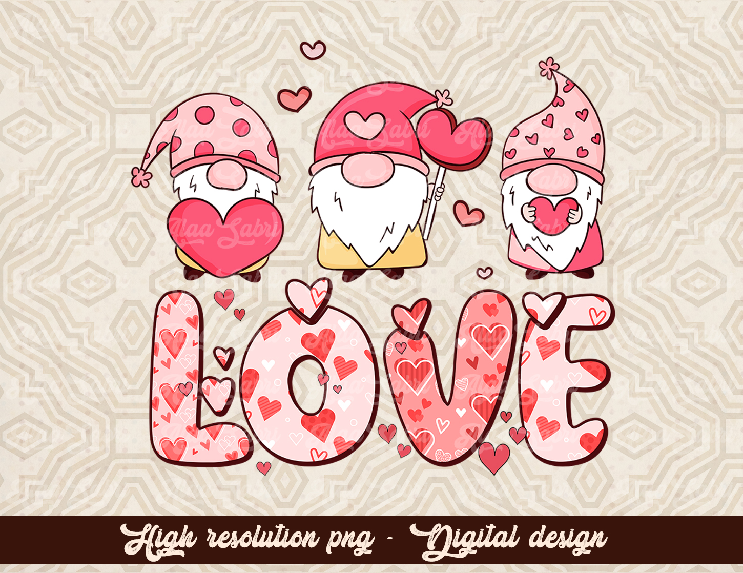 Love Valentine Gnome png, Gnome Valentines Day, Gnome Happy | Inspire ...