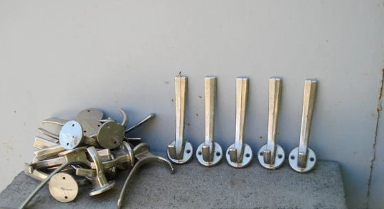 Wall hanging metal soviet hooks vintage, Hanger hook aluminu - Inspire ...