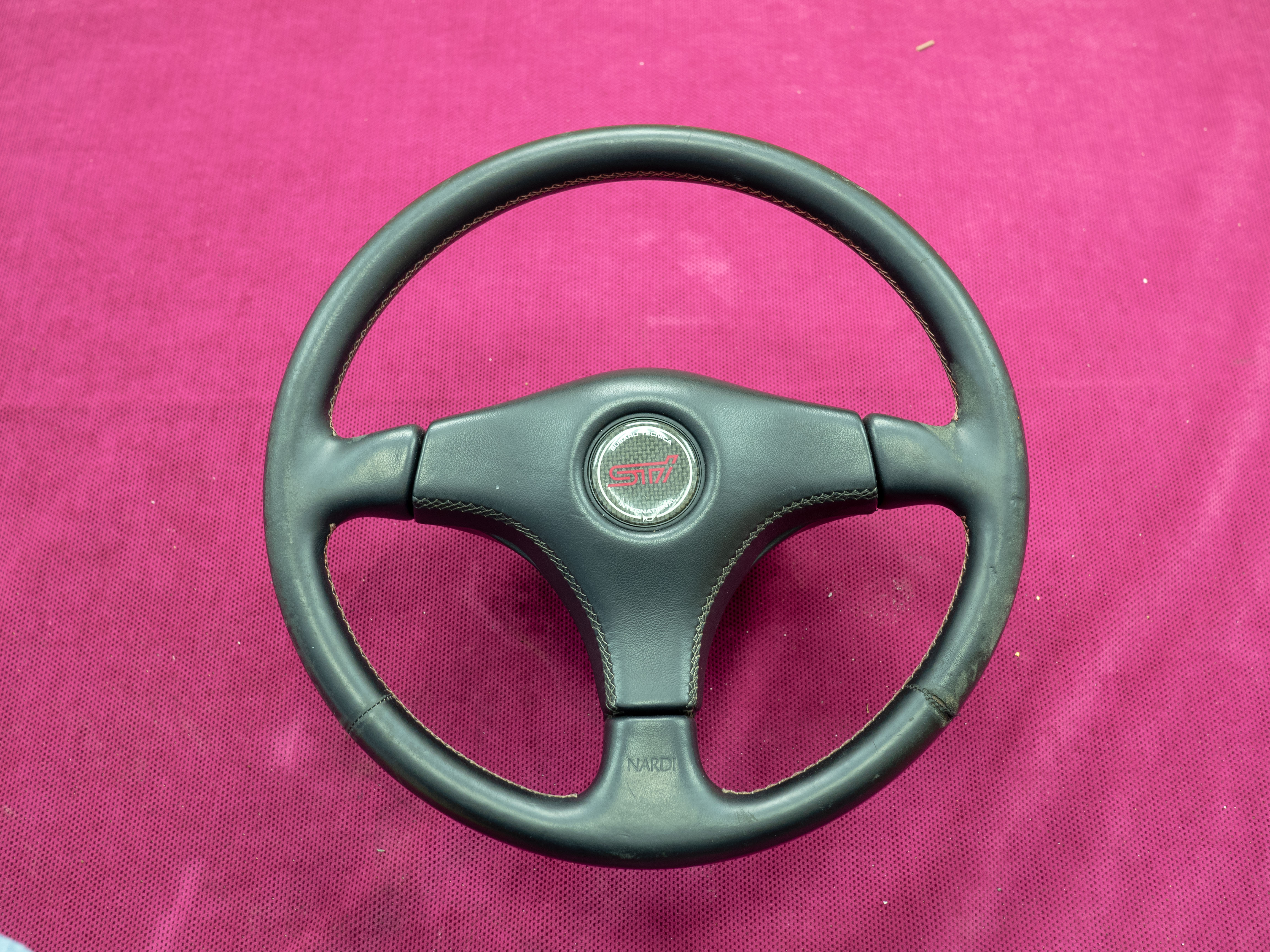 USED JDM SUBARU IMPREZA WRX STi GC8 GF8 NARDI type RA steeri | Inspire ...