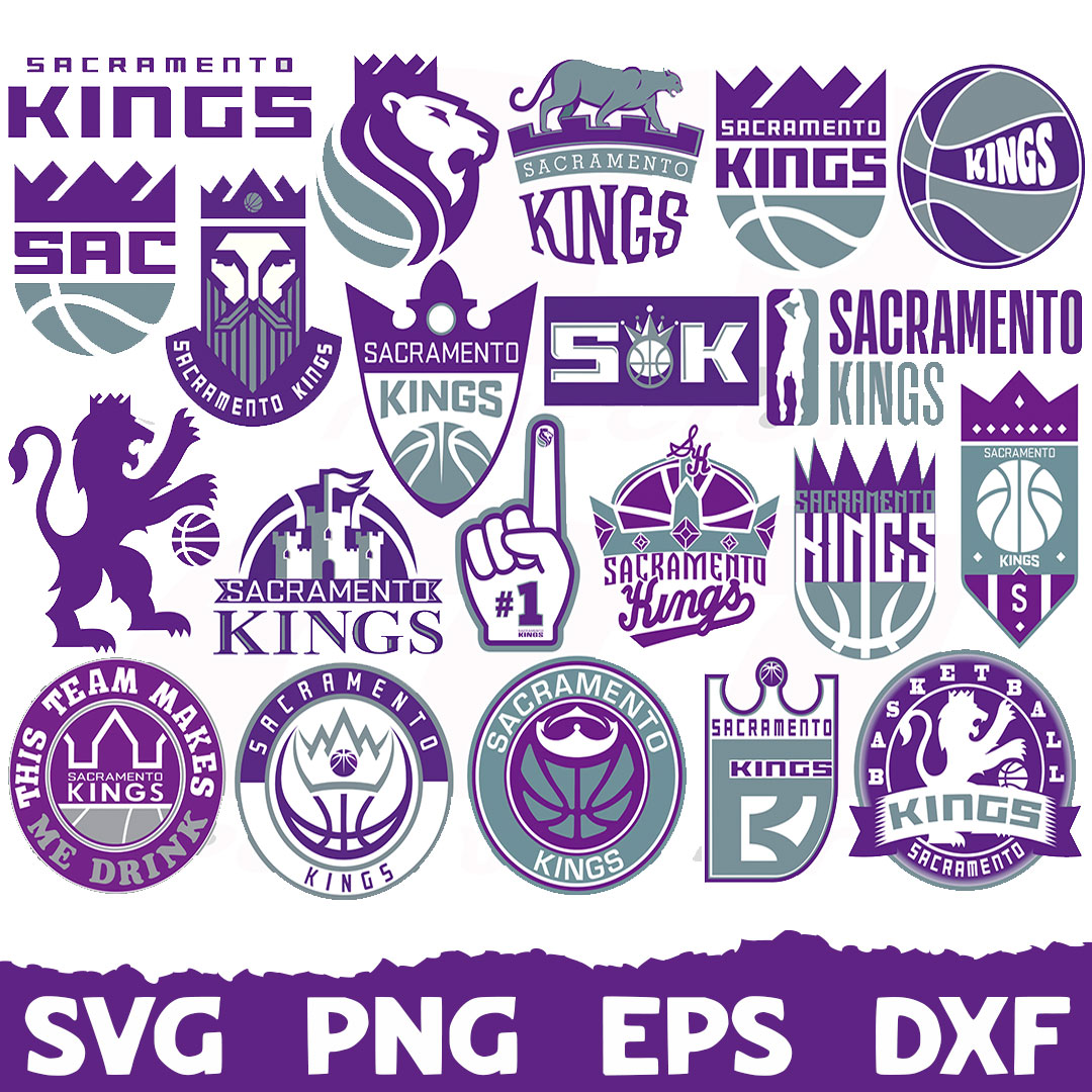 Sacramento Kings svg, Basketball Team svg, Basketball svg, N | Inspire ...