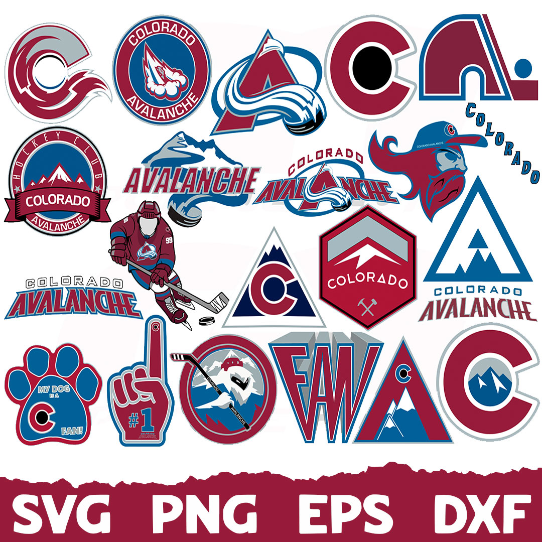 Colorado Avalanche SVG, Colorado Avalanche Bundle, Colorado | Inspire ...