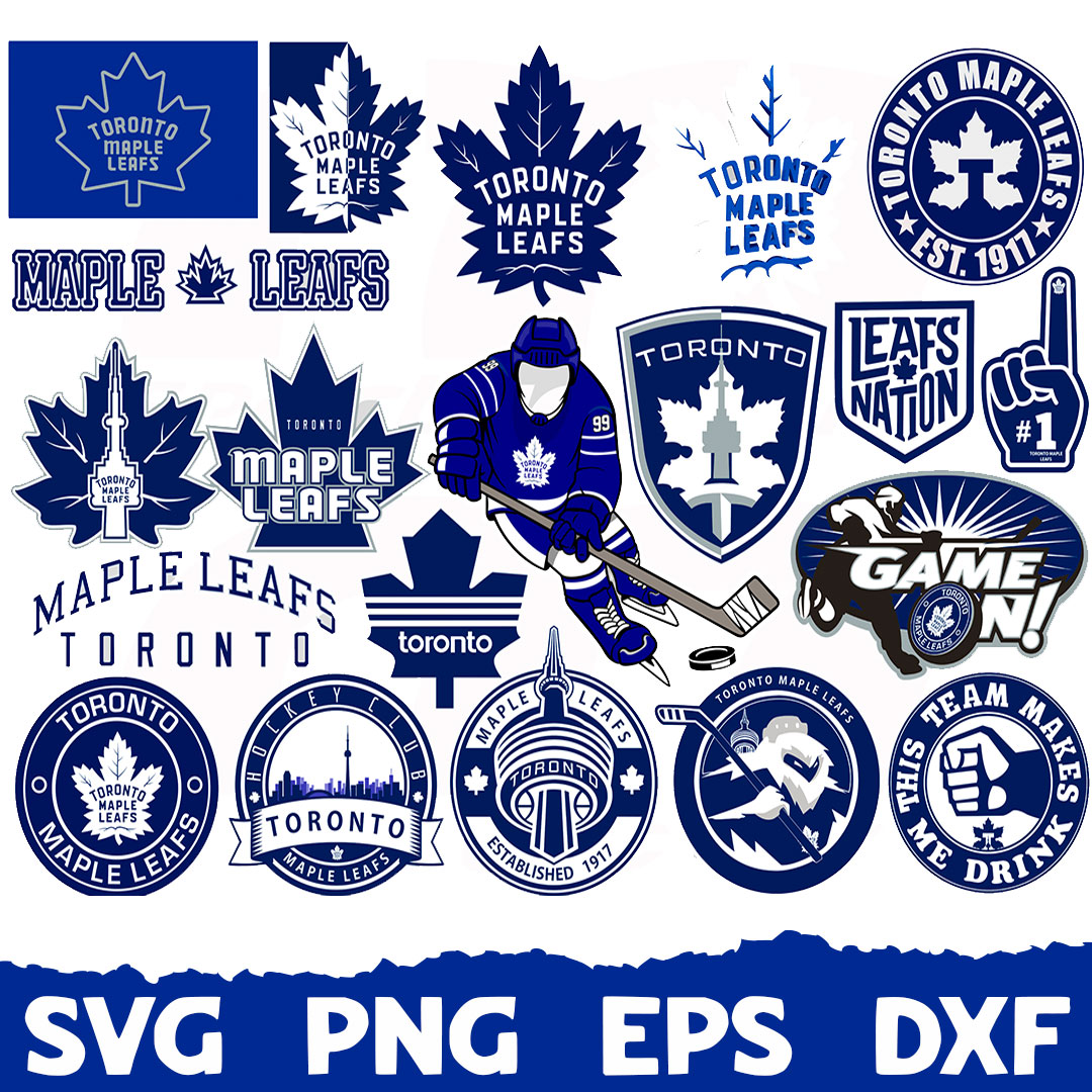 Toronto Maple Leafs SVG, Toronto Maple Leafs Bundle, Toronto | Inspire ...