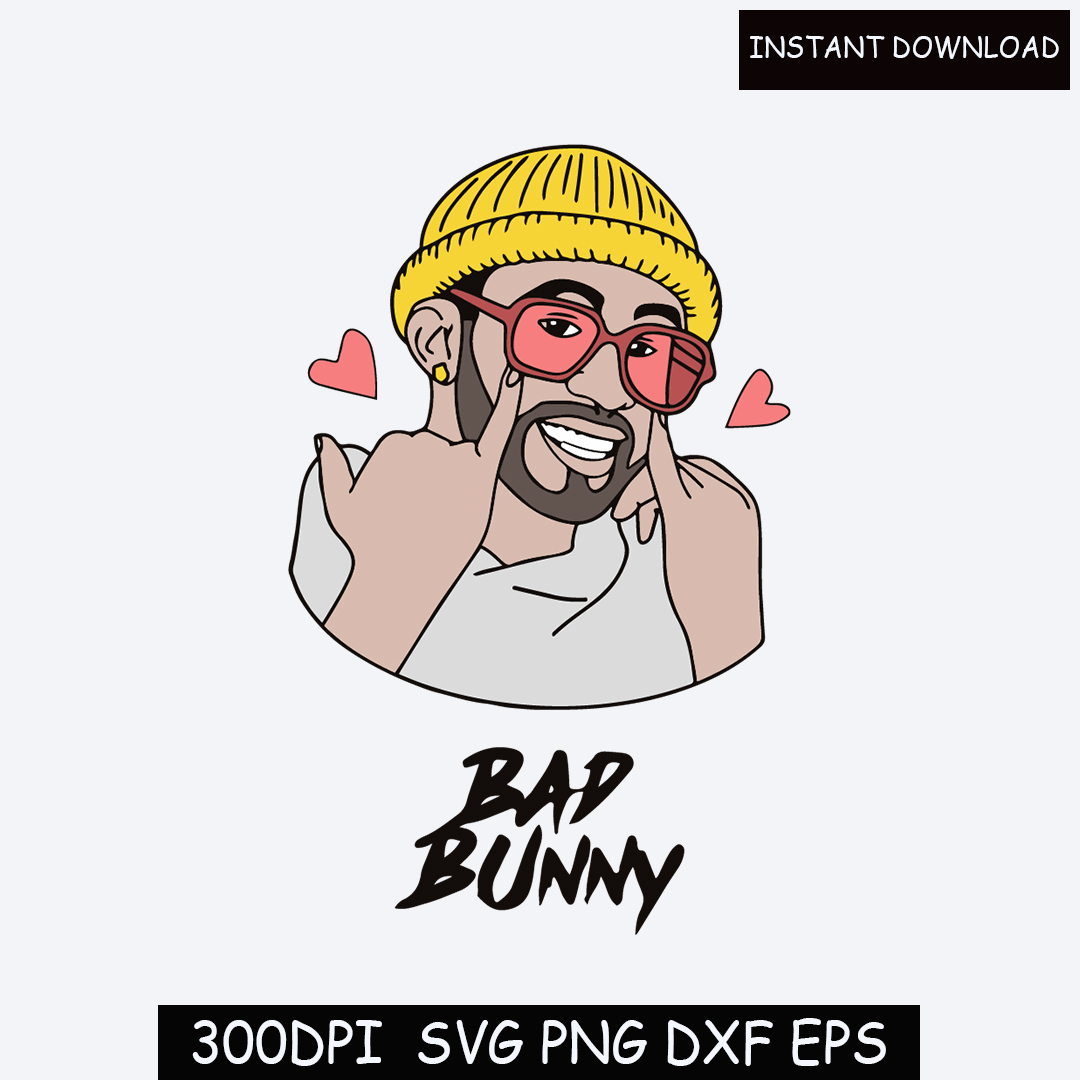 Special Valentine Bad Bunny SVG PNG Bundle, Un San Valentin | Inspire ...