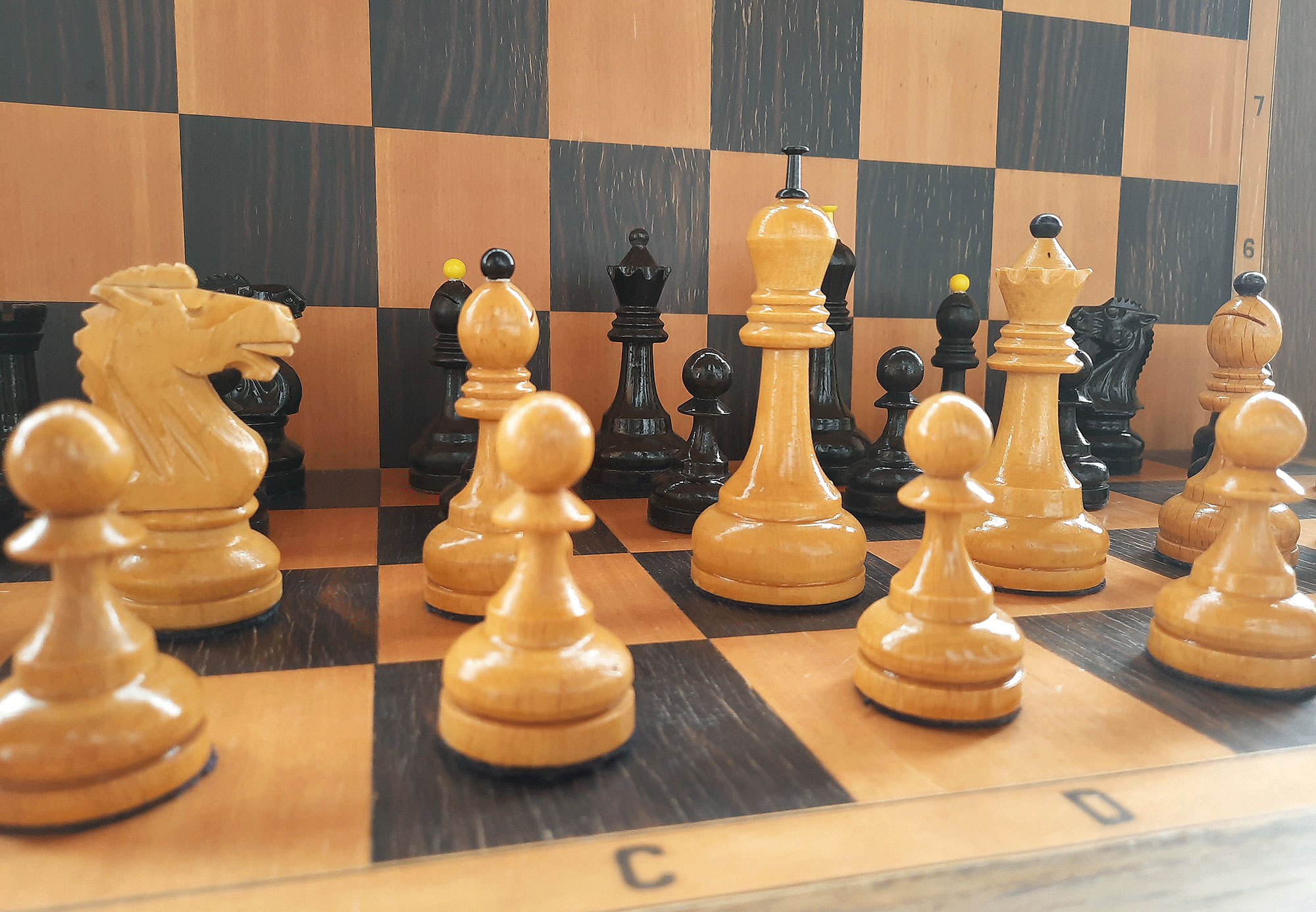 Old soviet chess set Grandmaster 1960s-1970s model, Russian | Inspire ...