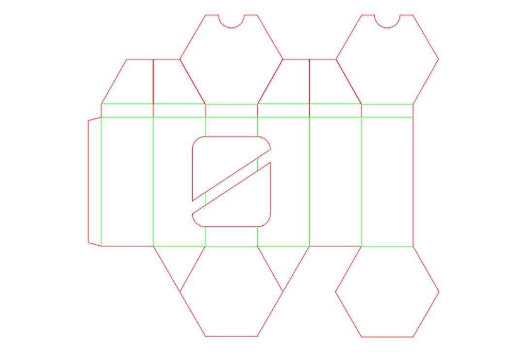 Gift Box Template SVG, Box DXF, Packaging Box SVG, Box Vecto | Inspire ...