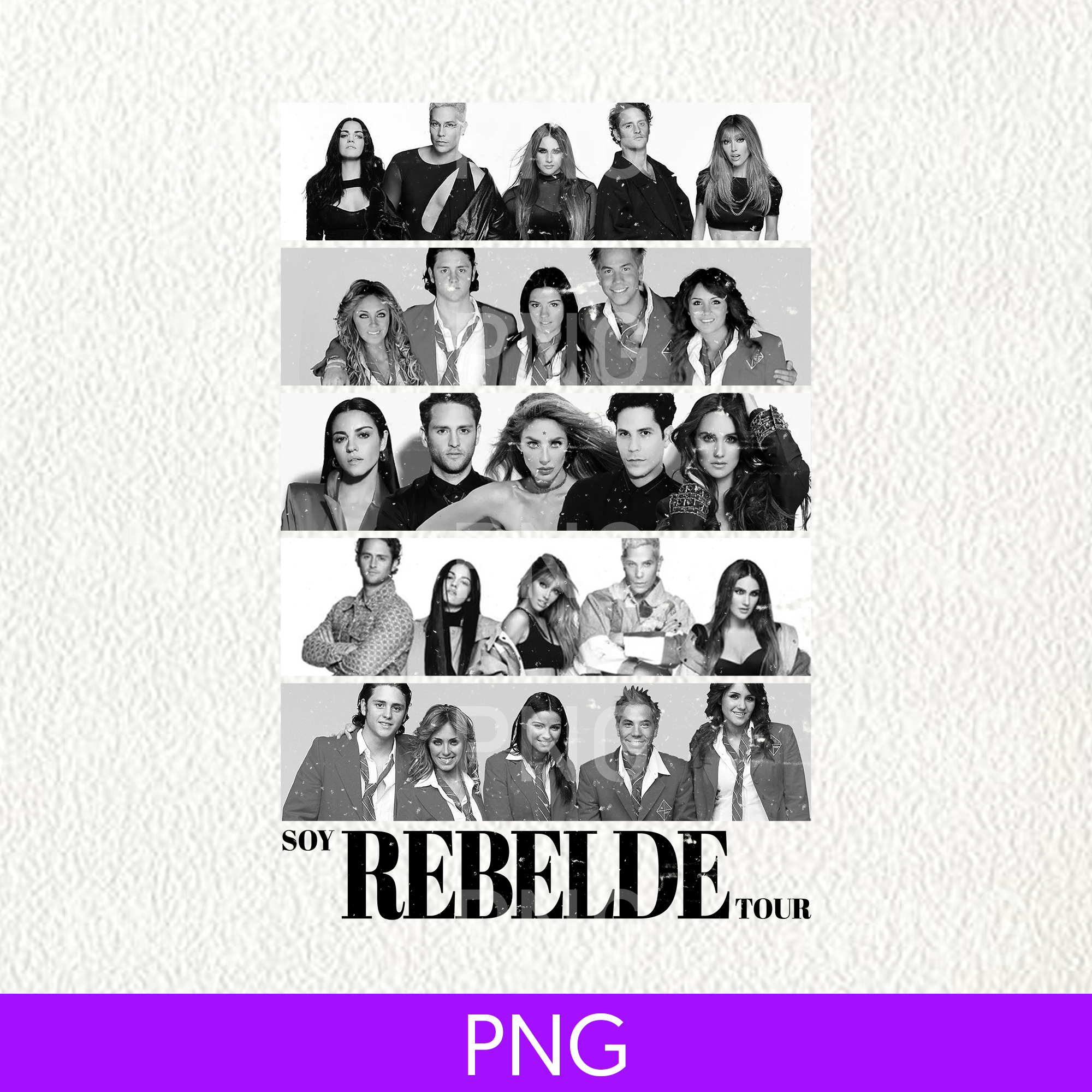 Retro Rebelde PNG | Rbd PNG | Spanish PNG | Rebelde Red PNG - Inspire ...