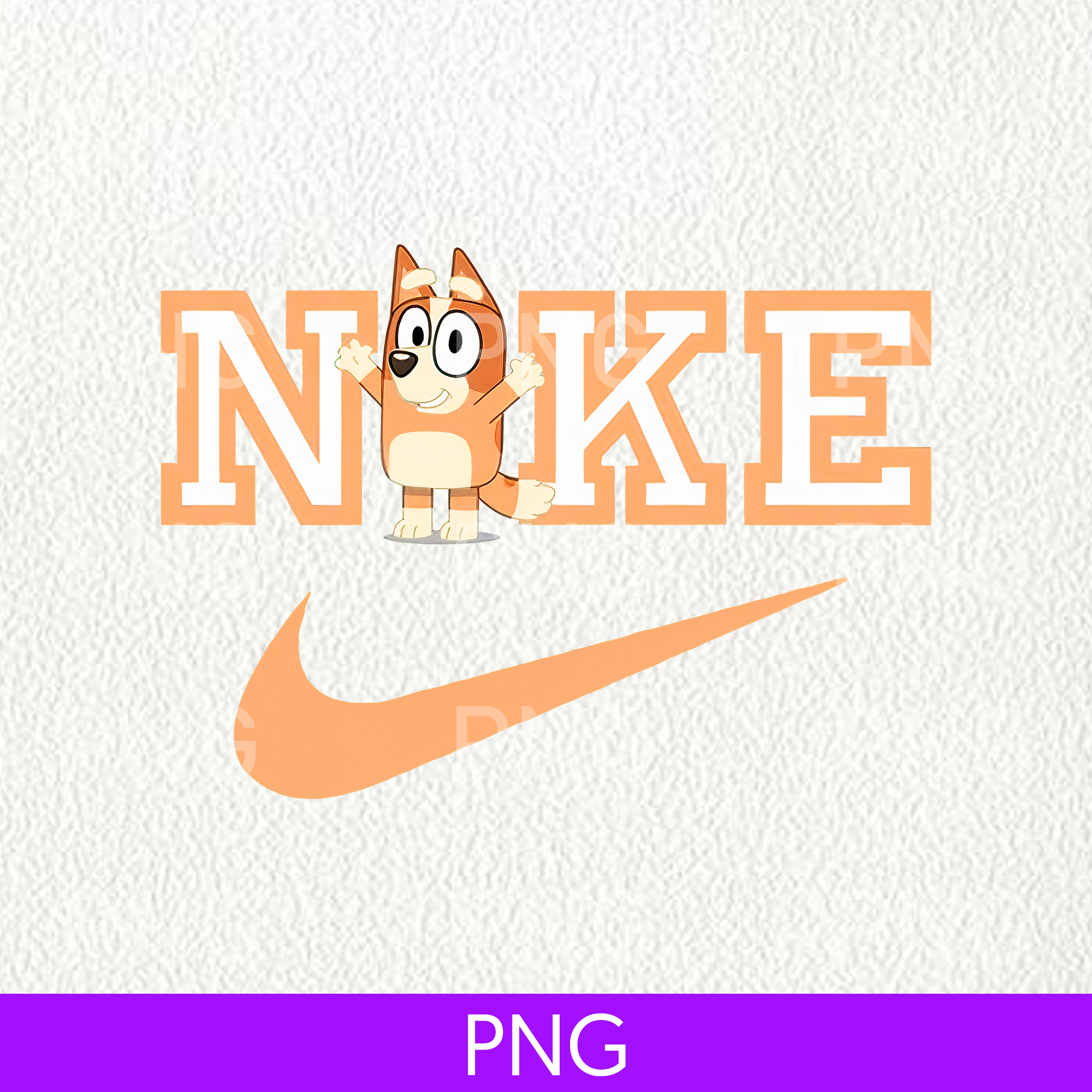 Bluey Bingo Nike Logo PNG, Disney Nike PNG, Esport Nike PNG, | Inspire ...